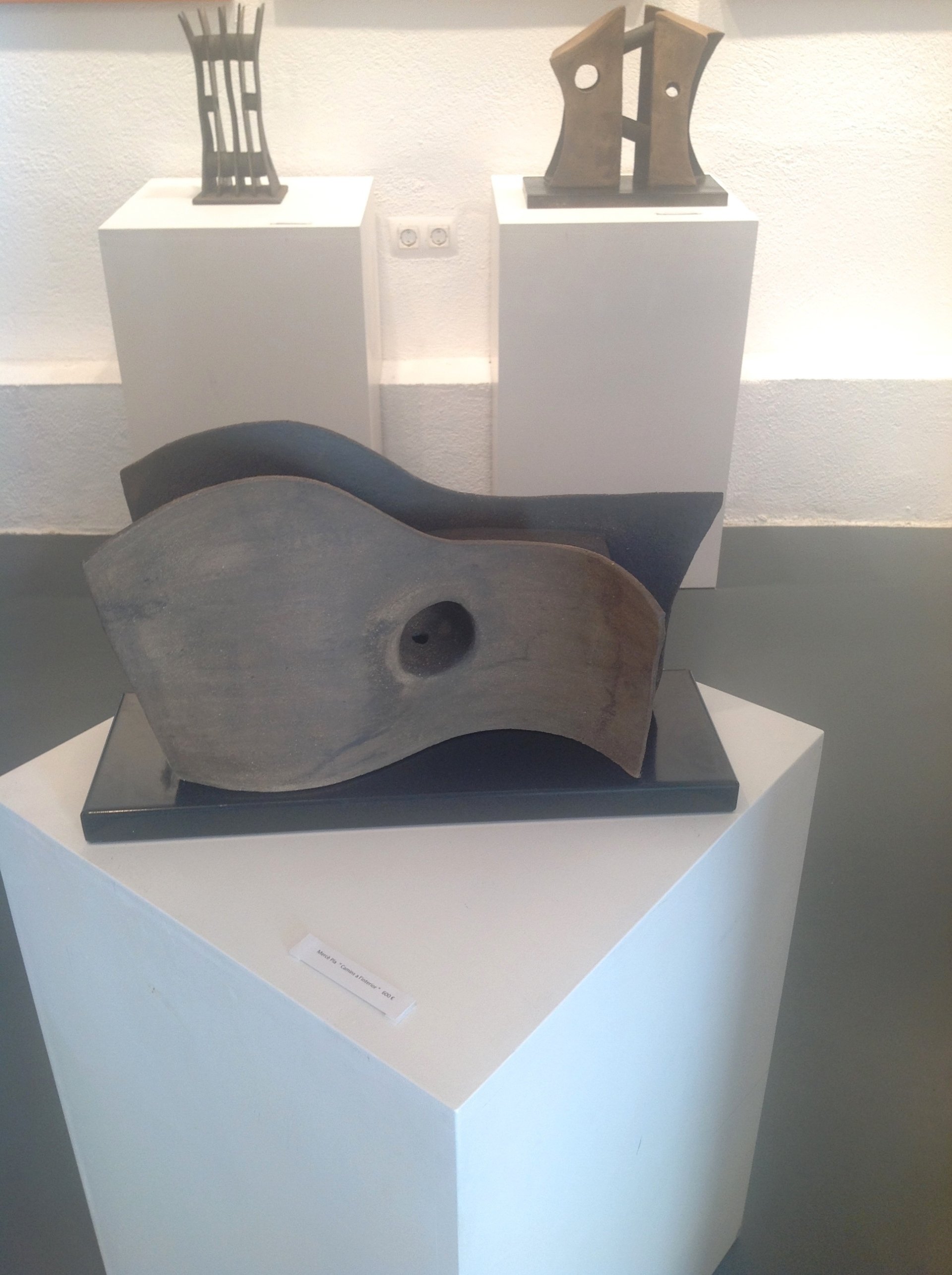 Escultura ceràmica contemporània. Ceràmica d'autor. Catalunya