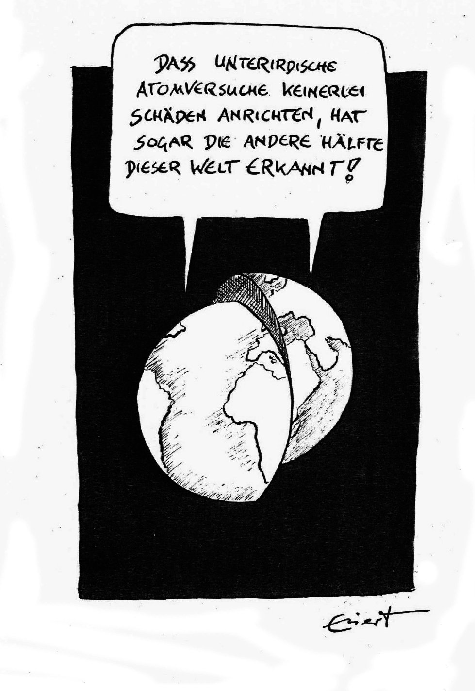 CARTOON EISERT kritische Cartoons