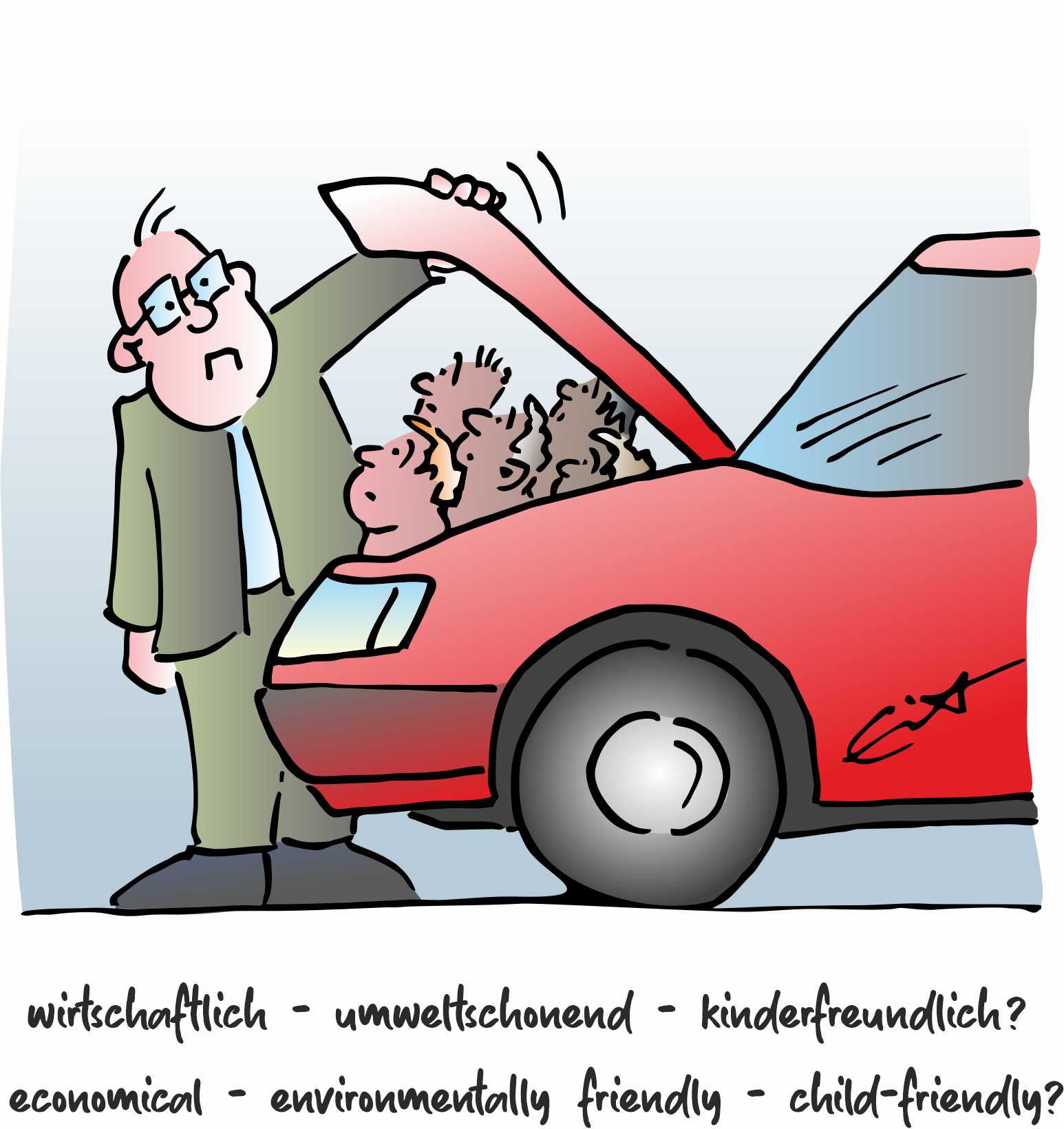 CARTOON EISERT kritische Cartoons