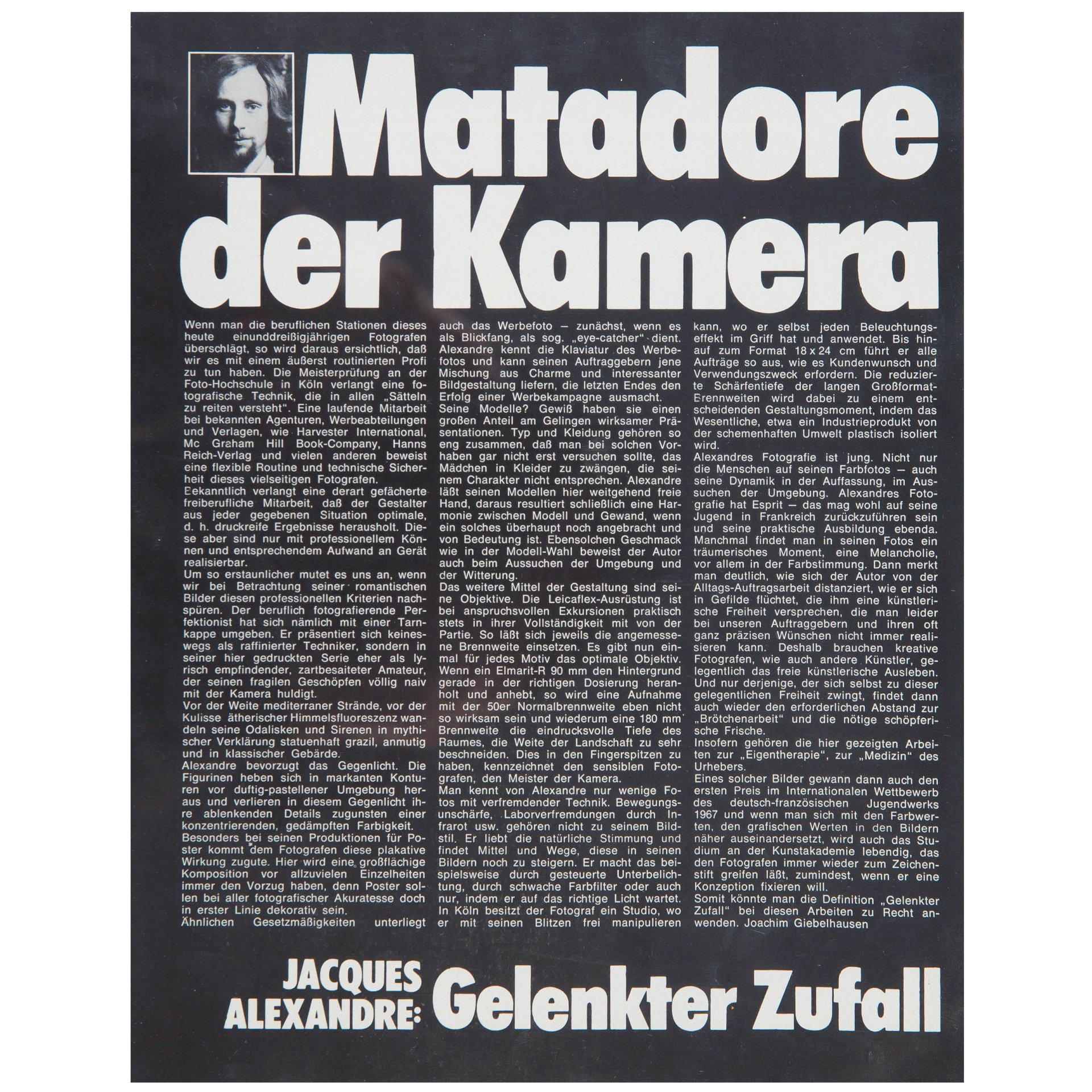 Publications - Jacques Alexandre