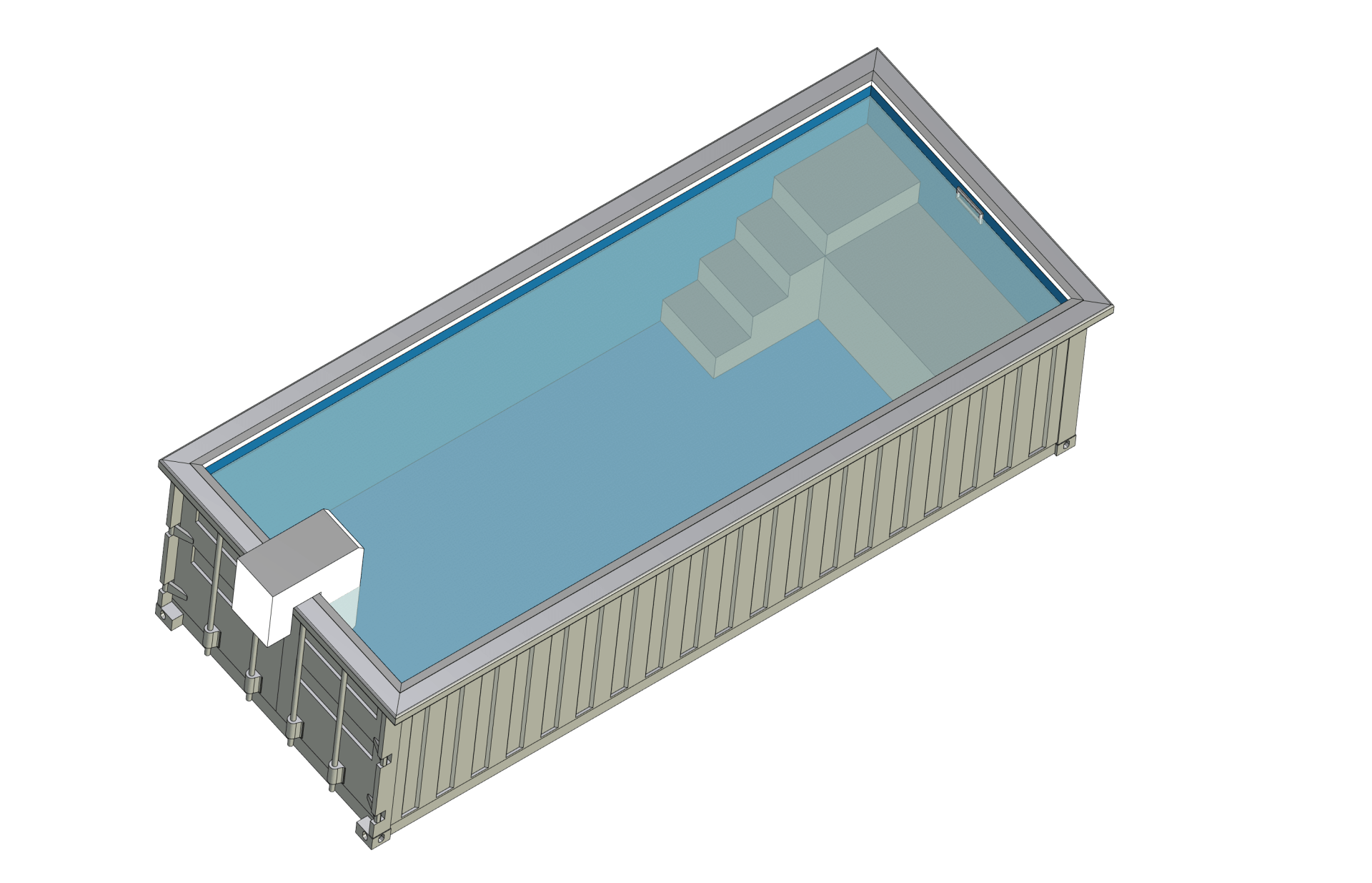 Containerpool | Seeecontainerpool - Schwimmen im eigenen Garten