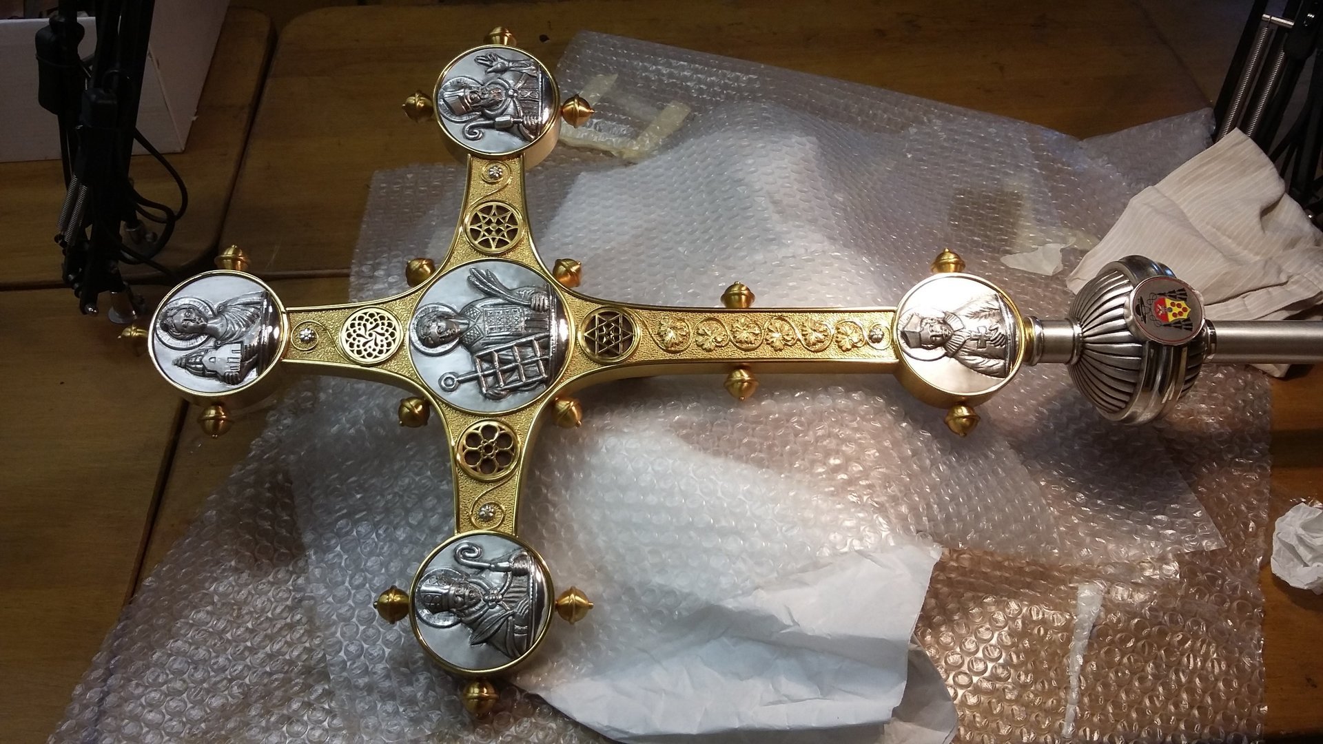 Croce astile per la Basilica di san Lorenzo di Firenze