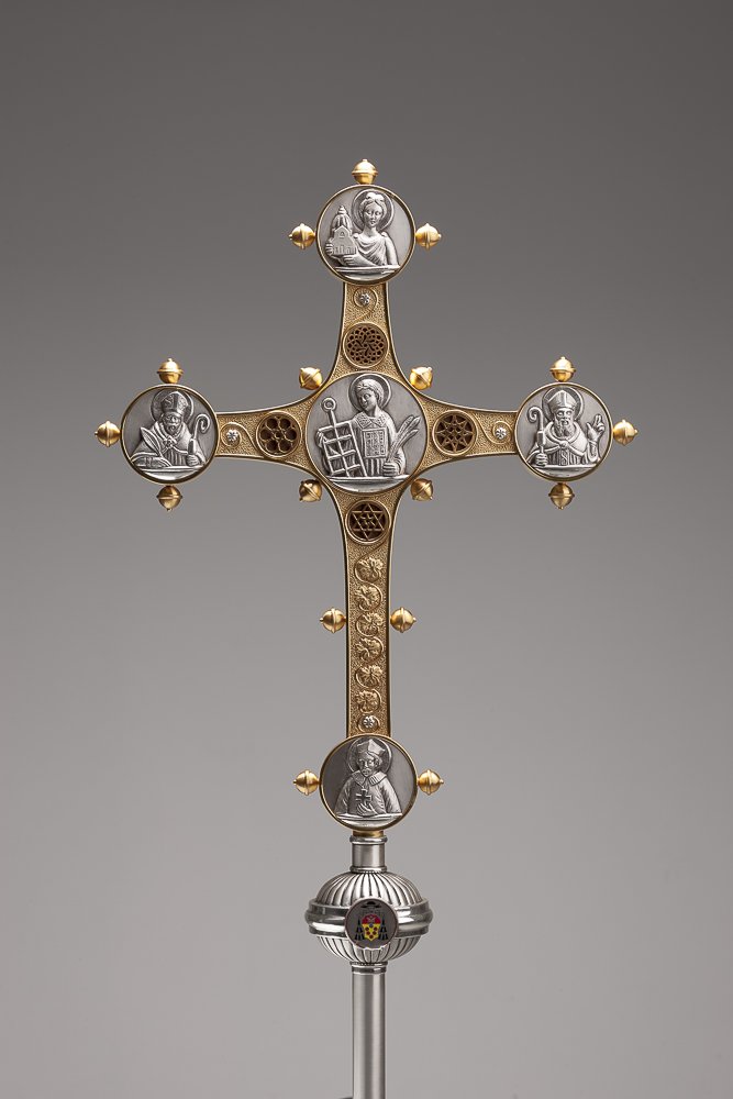 Croce astile per la Basilica di san Lorenzo di Firenze