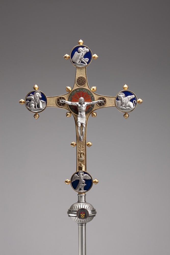 Croce astile per la Basilica di san Lorenzo di Firenze