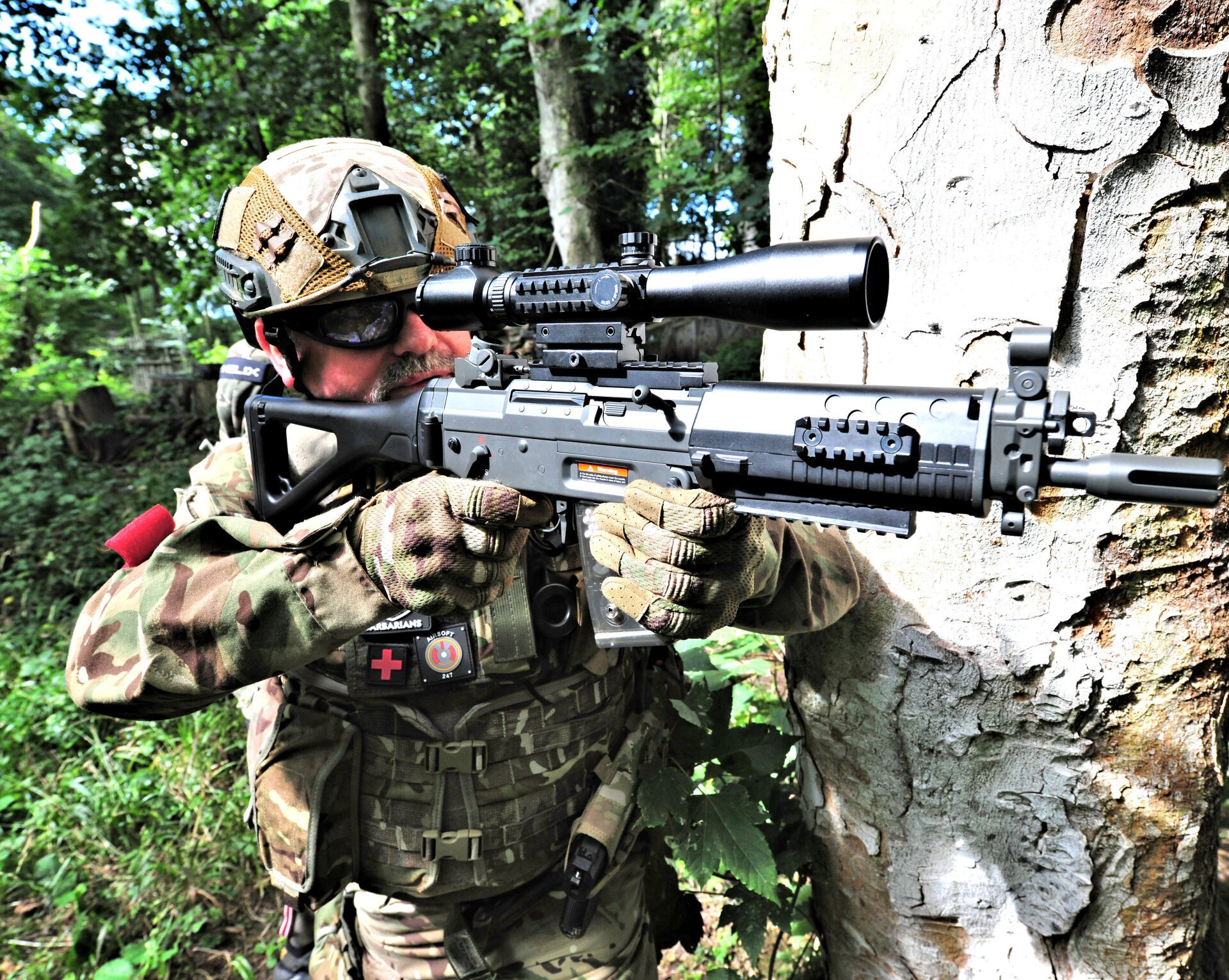 airsoft provided by woodland airsoft masters s.w.a.t. based in parkgate ...