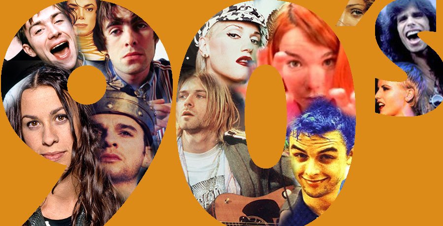 Las Mejores Canciones y La Mejor Música De Los 90