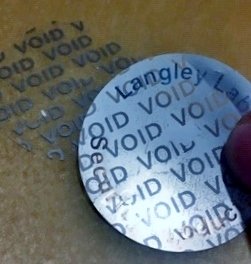 Void Labels - Anti Counterfeiting - Langleylabels.co.uk