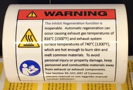 Warning Labels - Langley Labels