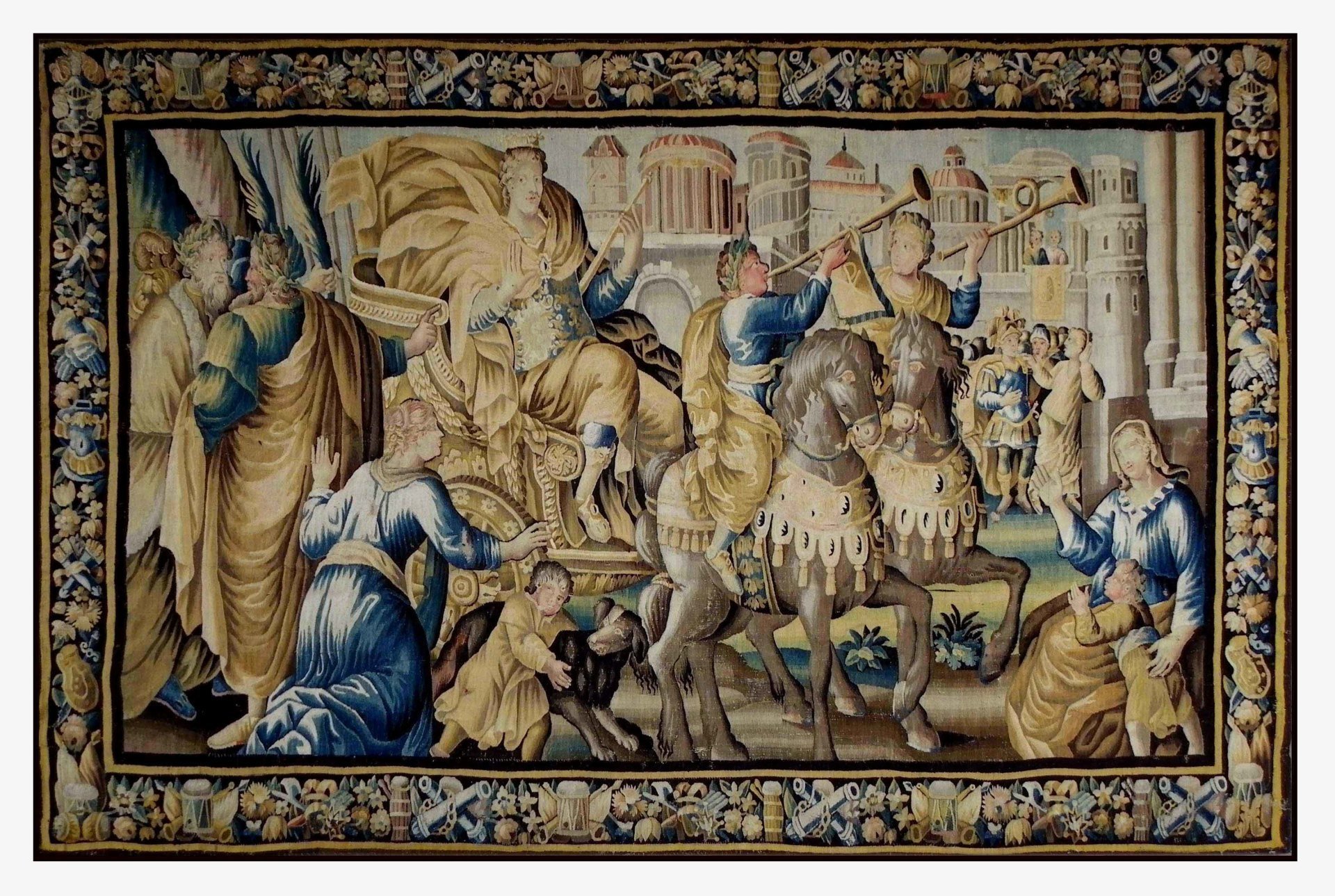 ACHAT VENTE TAPISSERIE ANCIENNE DE FELLETIN | GALERIE JABERT | PARIS