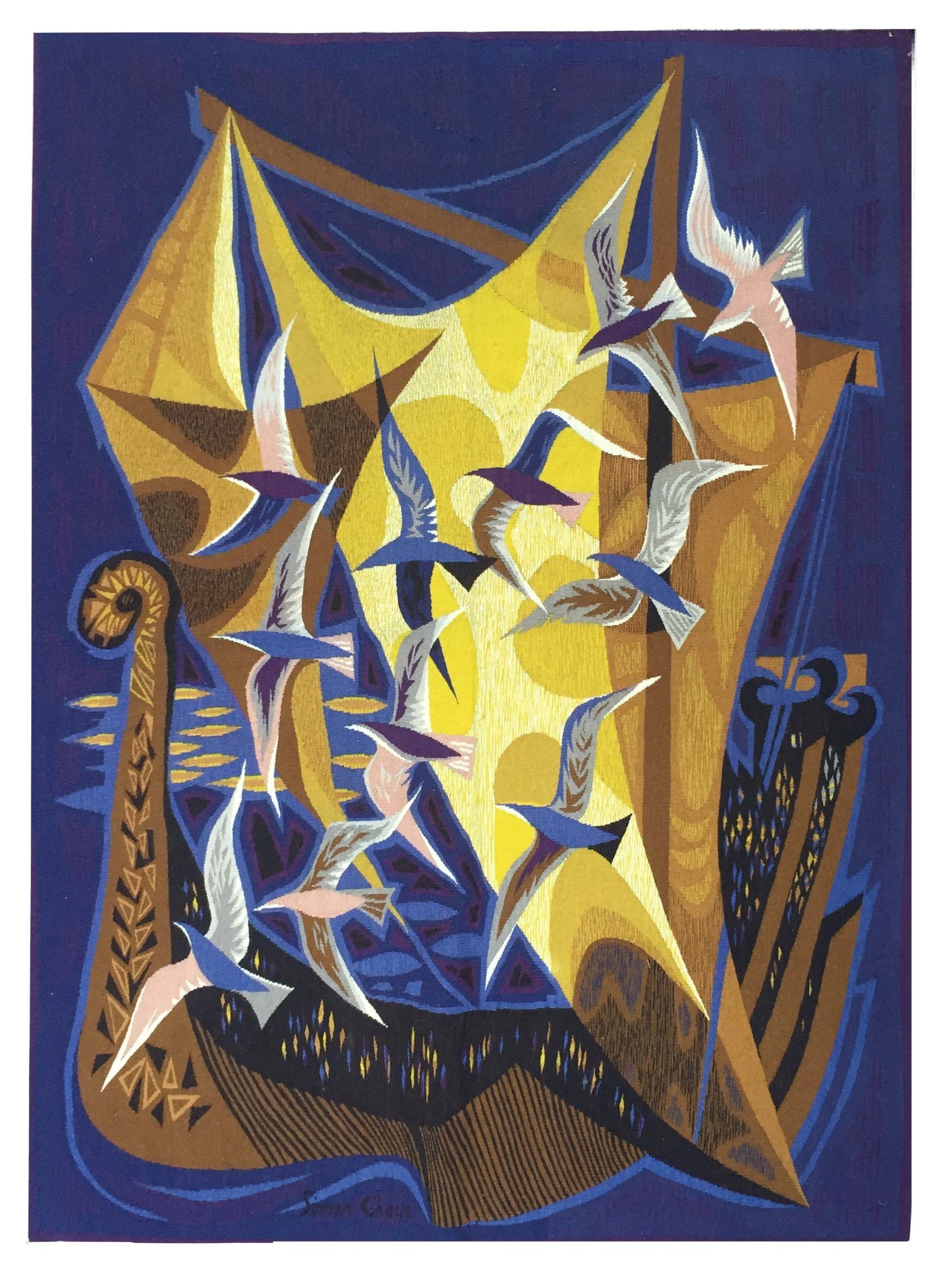 TAPISSERIE AUBUSSON CONTEMPORAINE | ACHAT VENTE PARIS | GALERIE JABERT