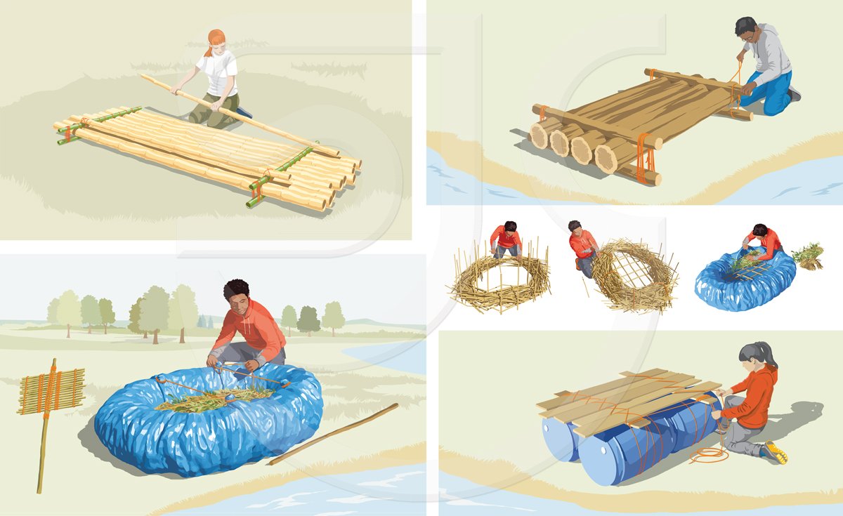 Environment • Habitats • Outdoor Survival | SJC Illustration Gallery