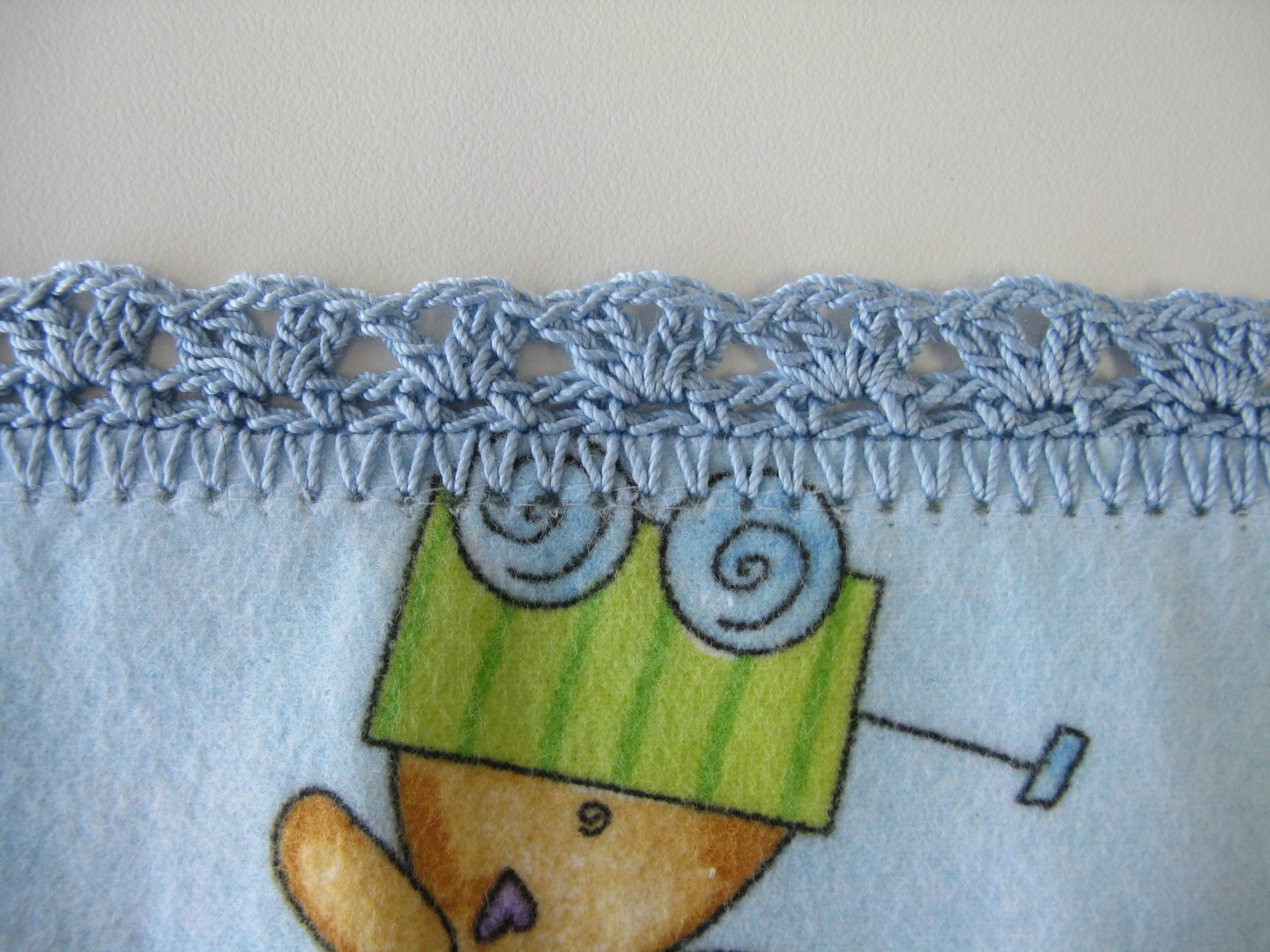 Instructions for Crochet Edges