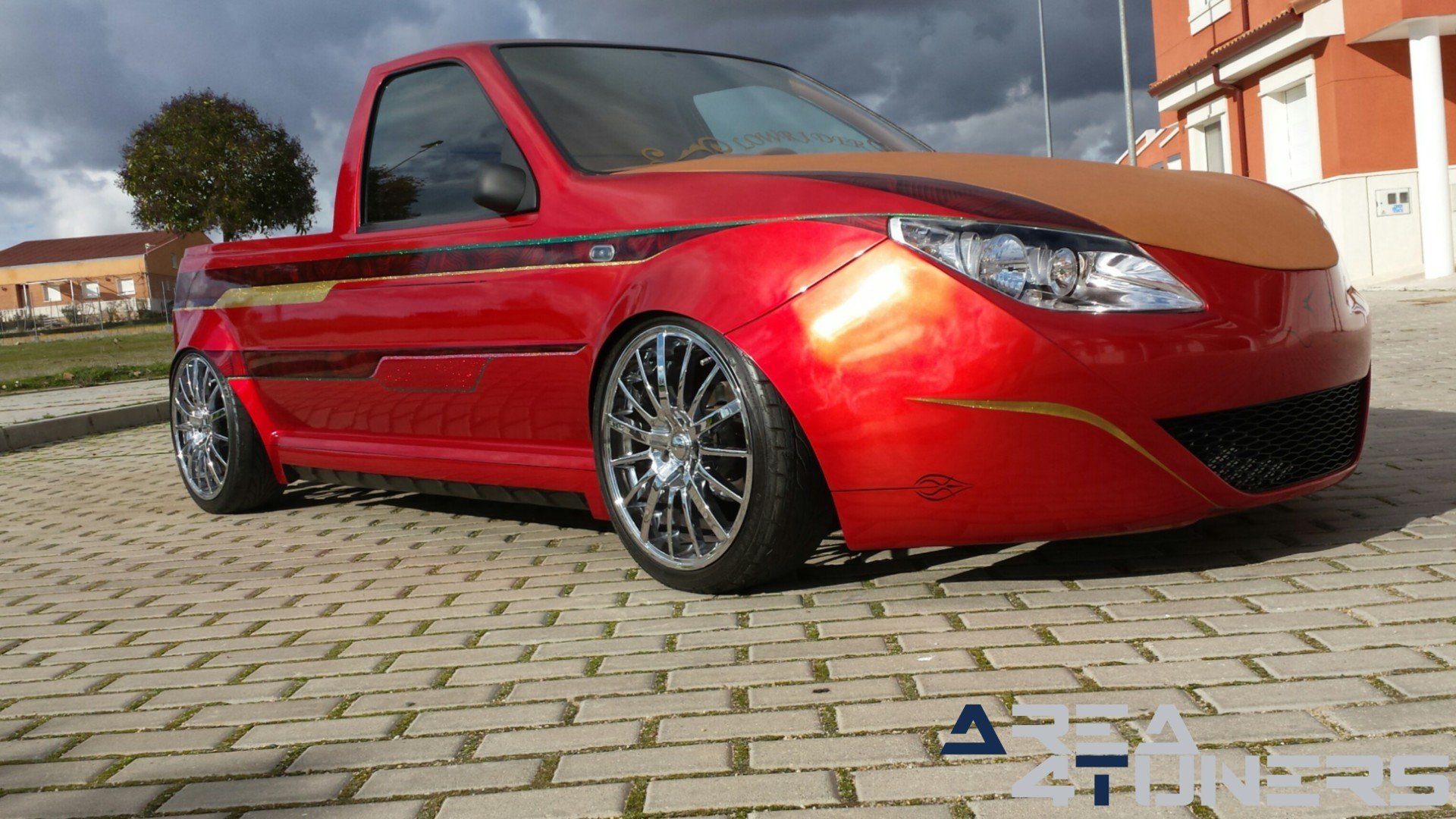 AREA4TUNERS COCHE TUNING FORD FIESTA SPANISH PICK UP