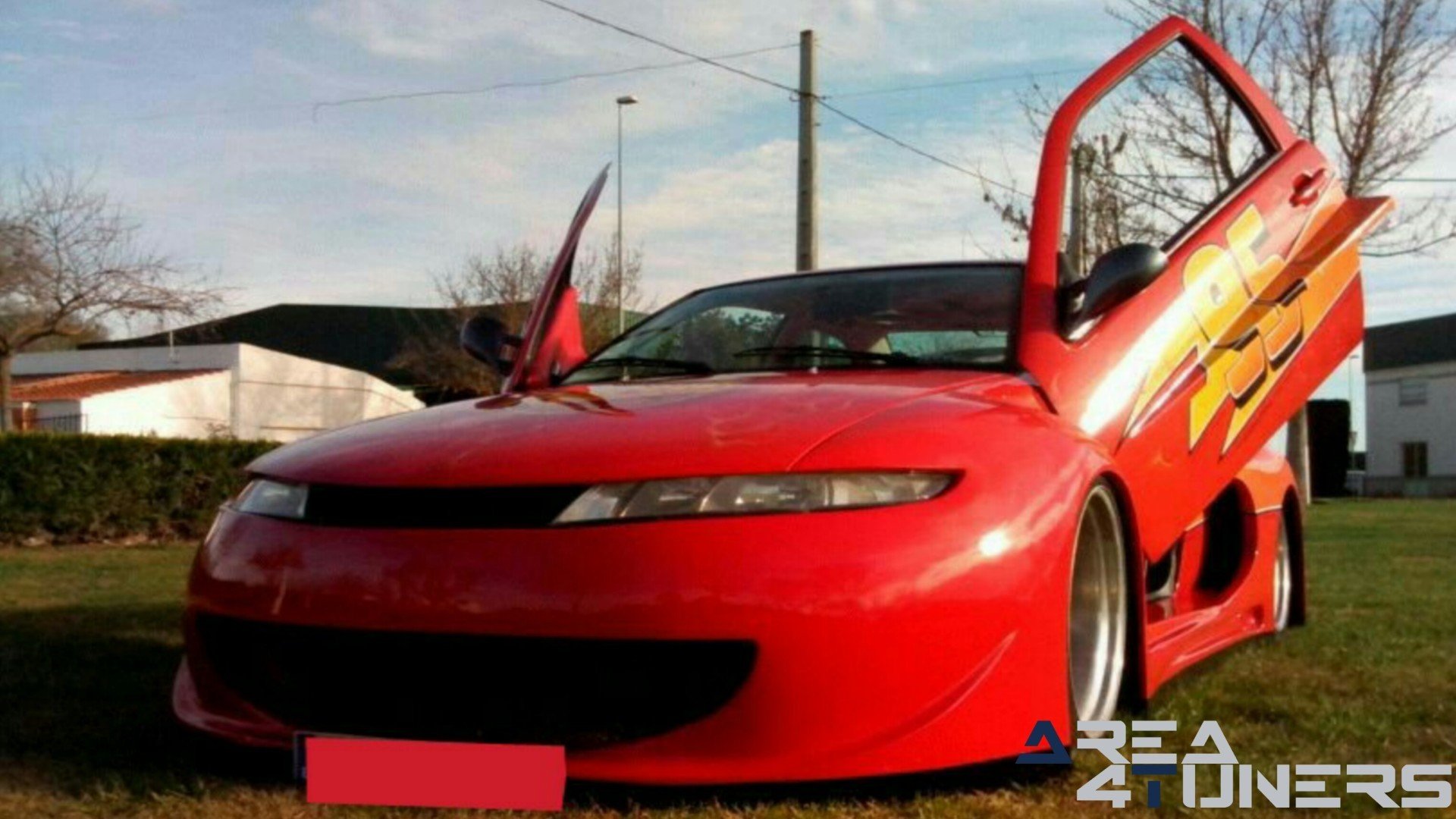 AREA4TUNERS COCHE TUNING SEAT CÓRDOBA RAYO MCQUEEN