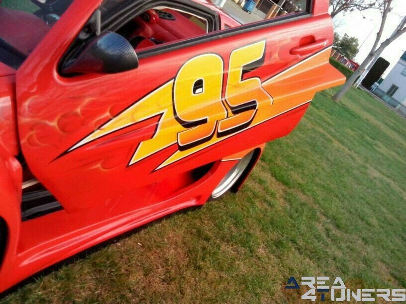 AREA4TUNERS COCHE TUNING SEAT CÓRDOBA RAYO MCQUEEN