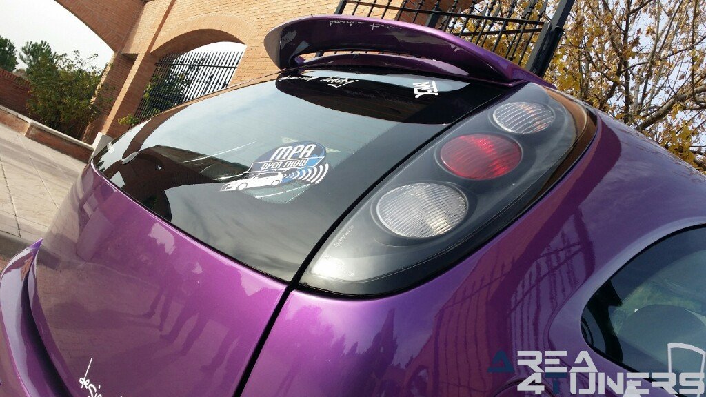 AREA4TUNERS COCHE TUNING OPEL CORSA PURPLE RIDE BUBBLE