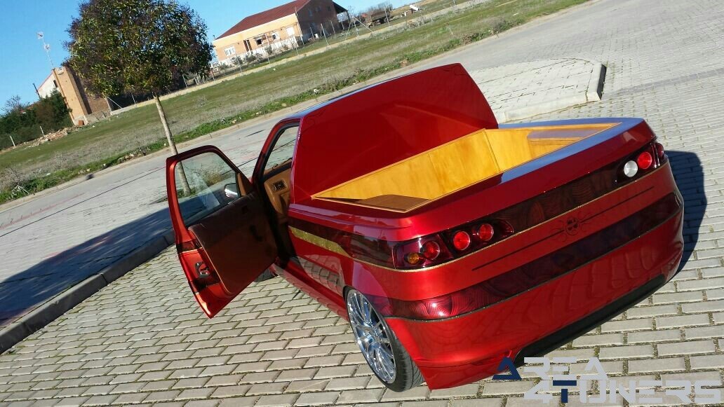 AREA4TUNERS COCHE TUNING FORD FIESTA SPANISH PICK UP