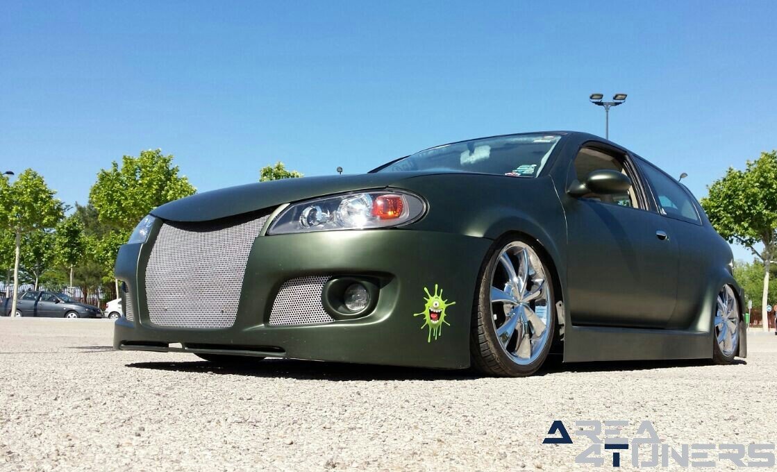 AREA4TUNERS COCHE TUNING NISSAN ALMERA OLIVA MATE