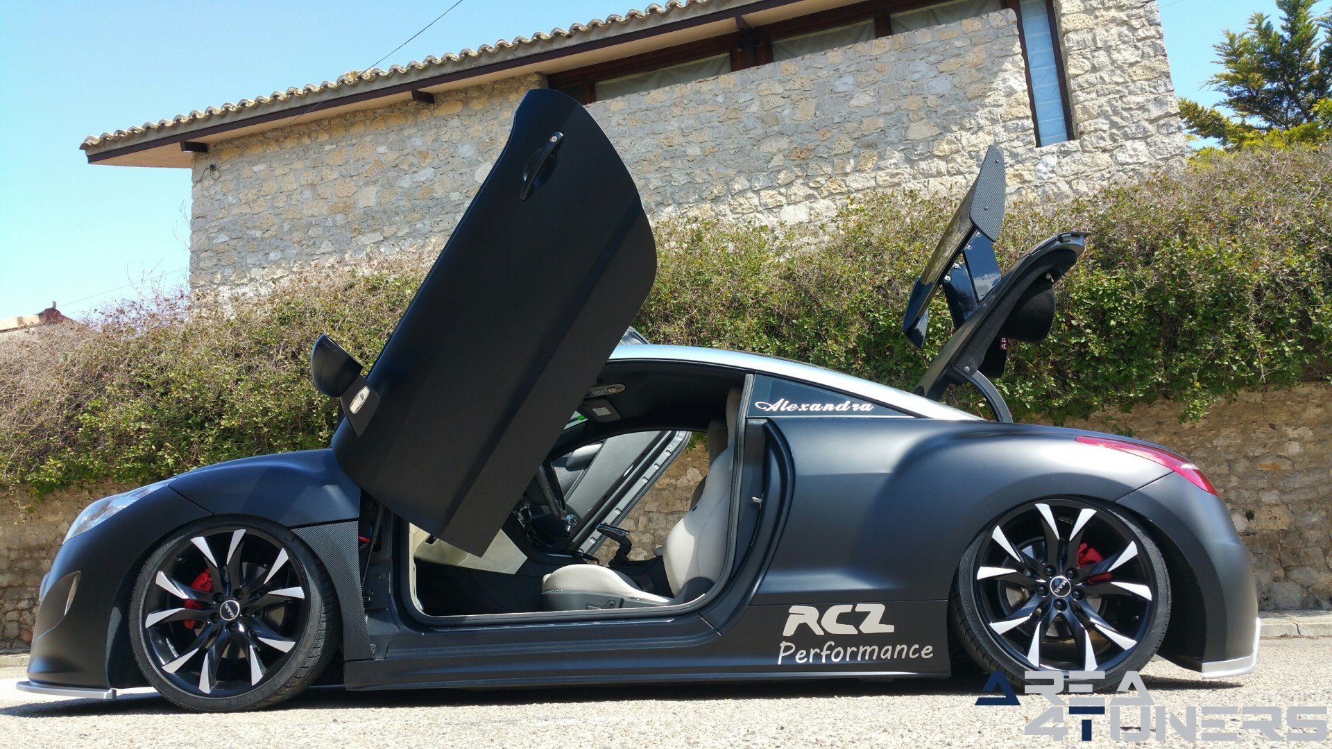 AREA4TUNERS COCHE TUNING PEUGEOT RCZ BLACK SHADOW