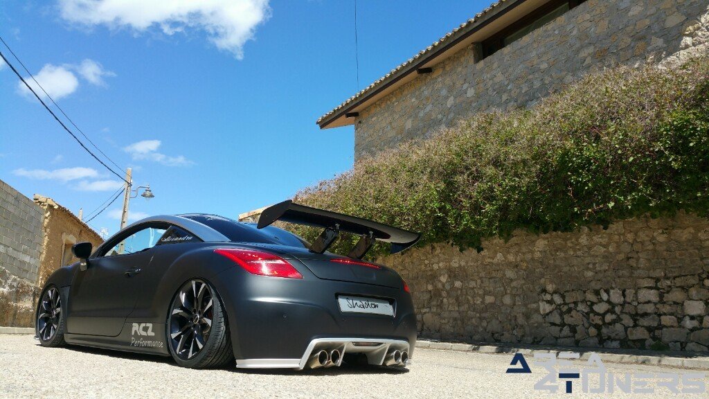 AREA4TUNERS COCHE TUNING PEUGEOT RCZ BLACK SHADOW