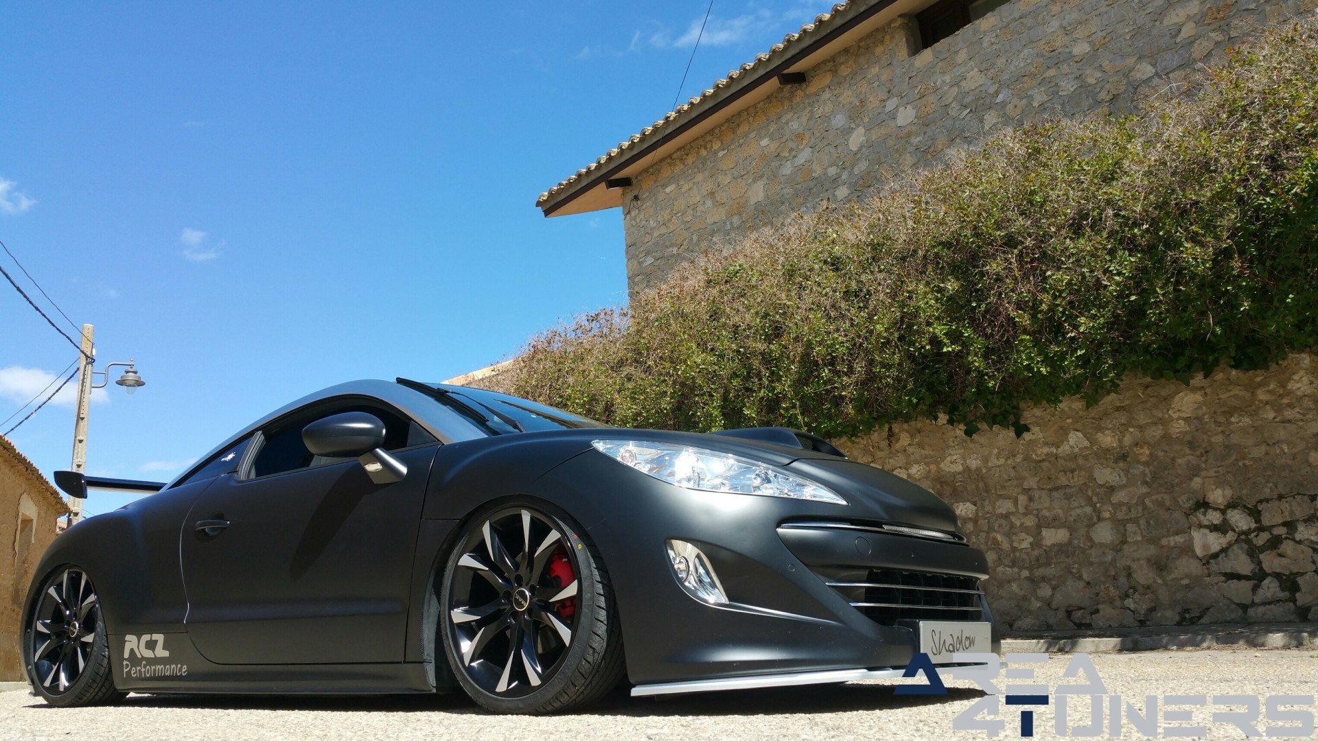 AREA4TUNERS COCHE TUNING PEUGEOT RCZ BLACK SHADOW