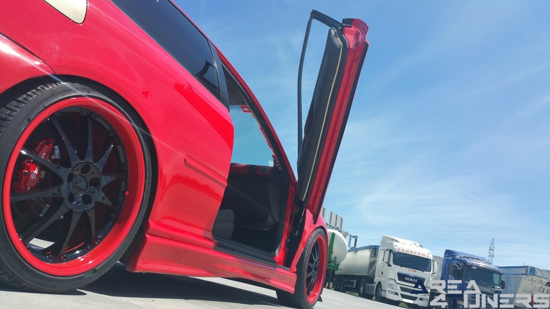 AREA4TUNERS COCHE TUNING AUDI A3 HELL BOY