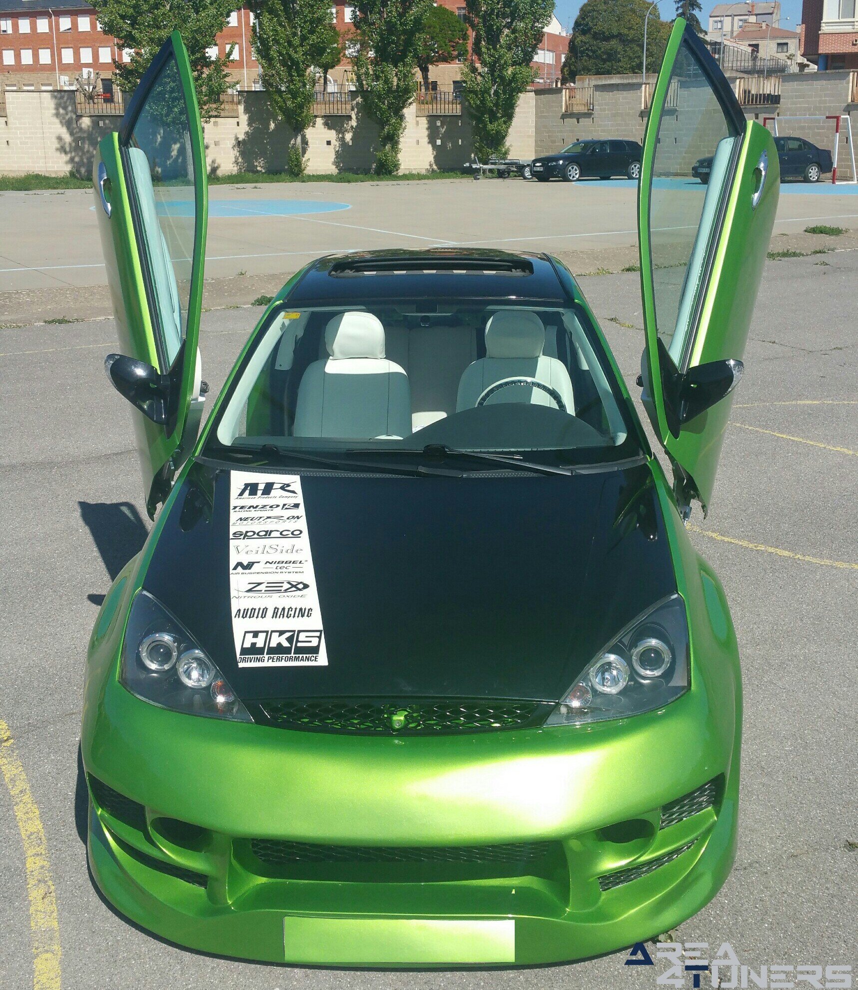 AREA4TUNERS COCHE TUNING FORD FOCUS EL DUENDE VERDE