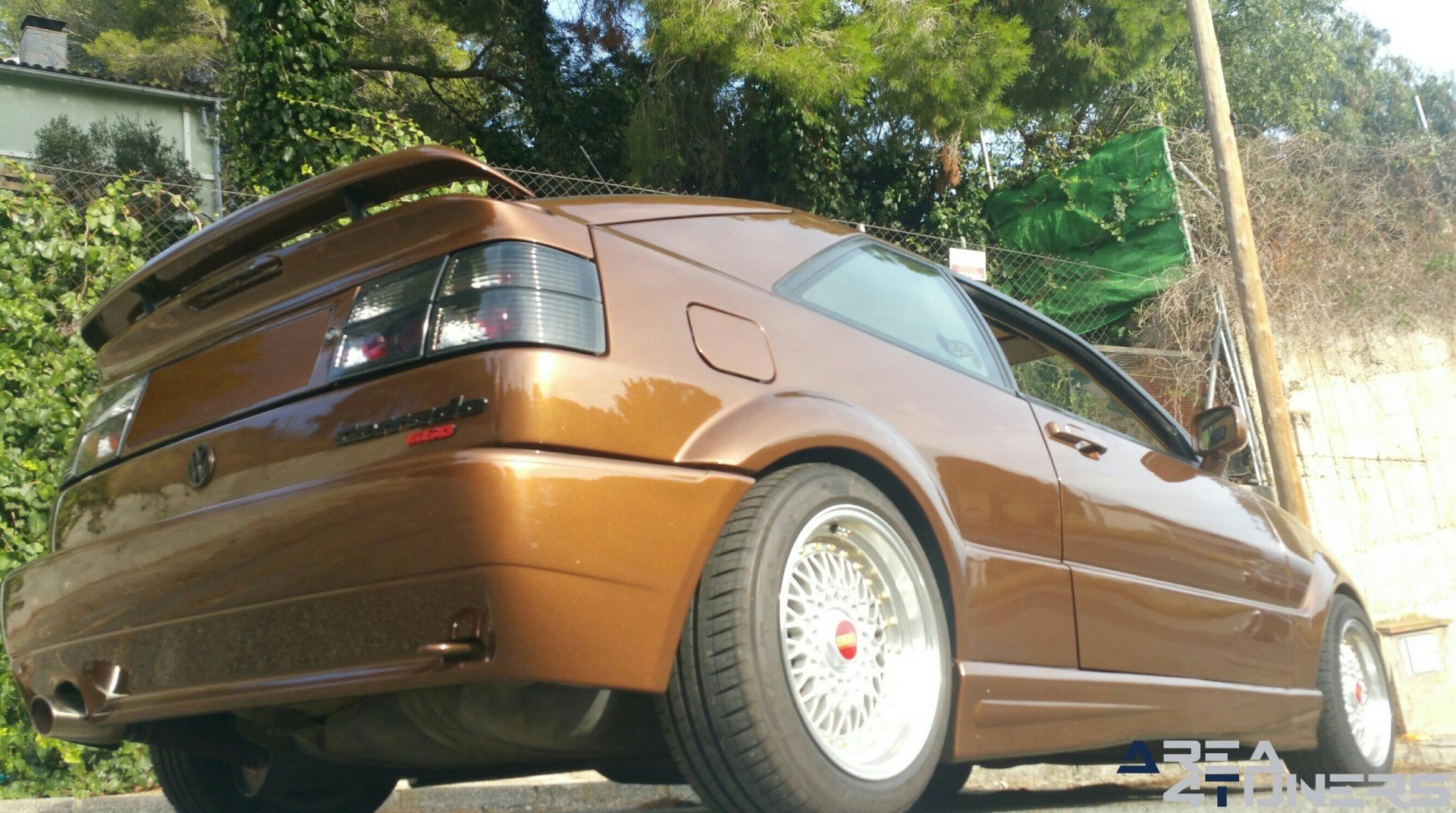 AREA4TUNERS COCHE TUNING VW CORRADO BBS