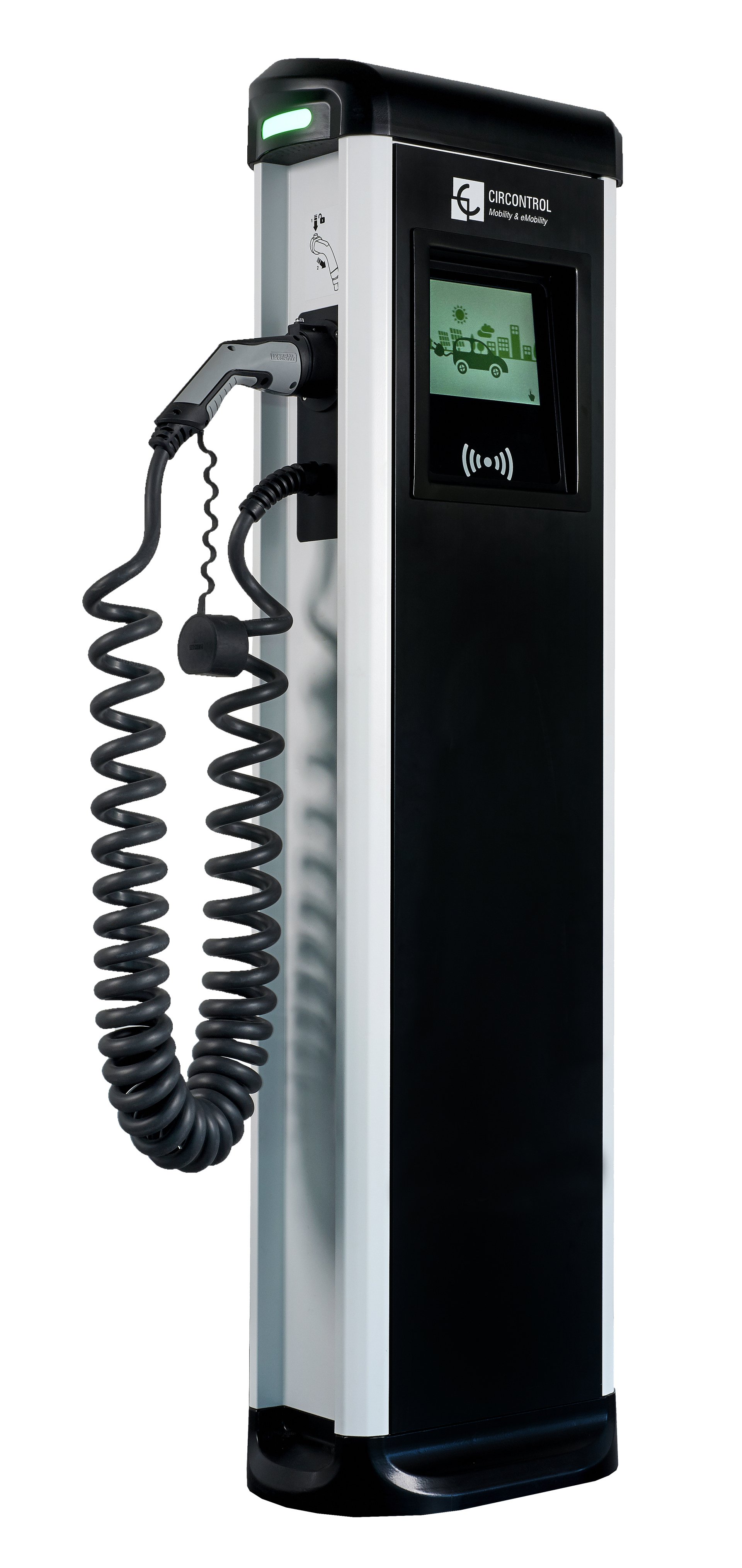 Ladesäule CirControl post eVolve