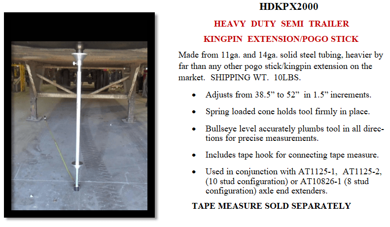 Heavy-Duty Wheel-End Extender Alignment Tools | Axletrac Alignment ...