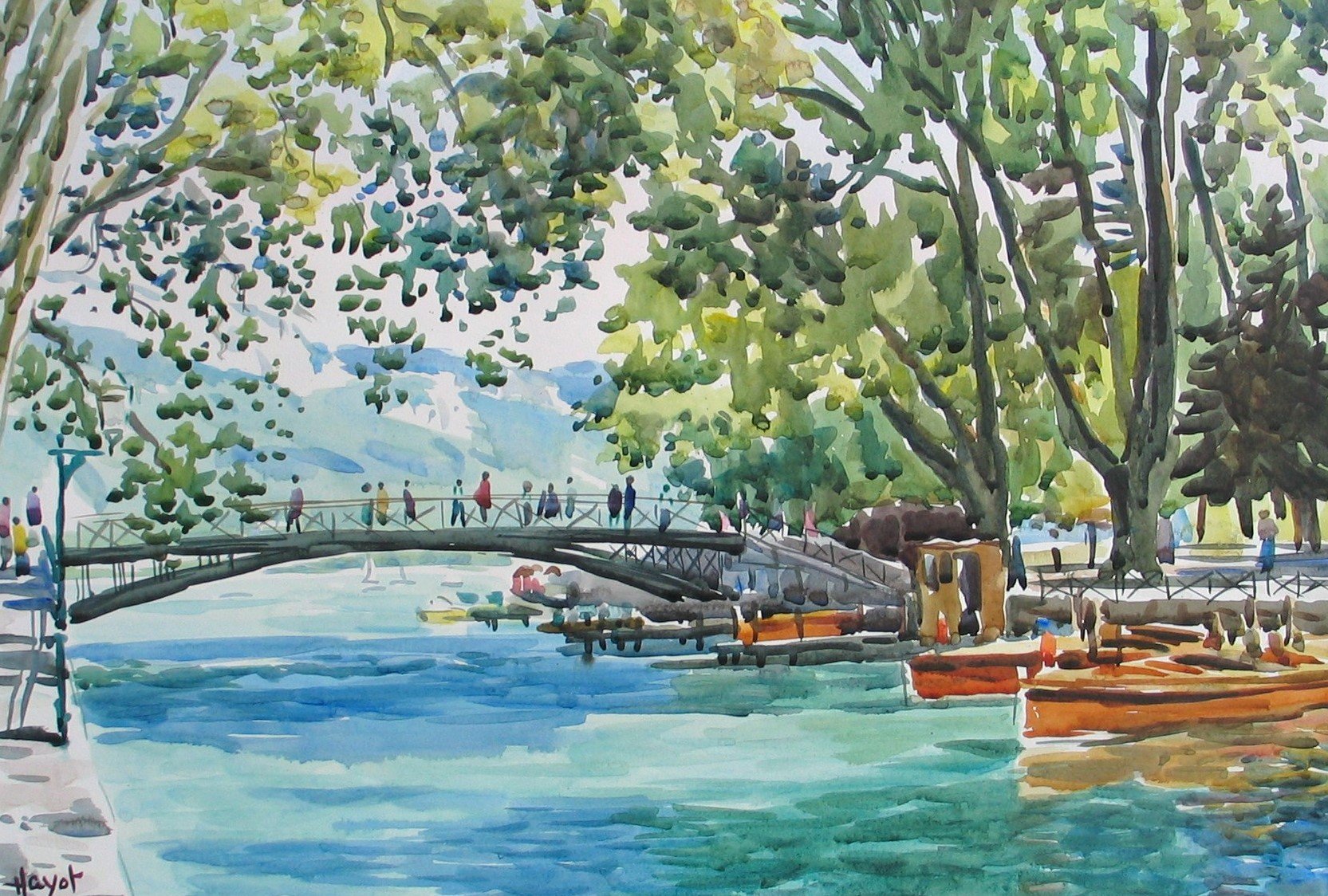 galerie d'art, tableau déco, annecy, artiste peintre, atelier artiste