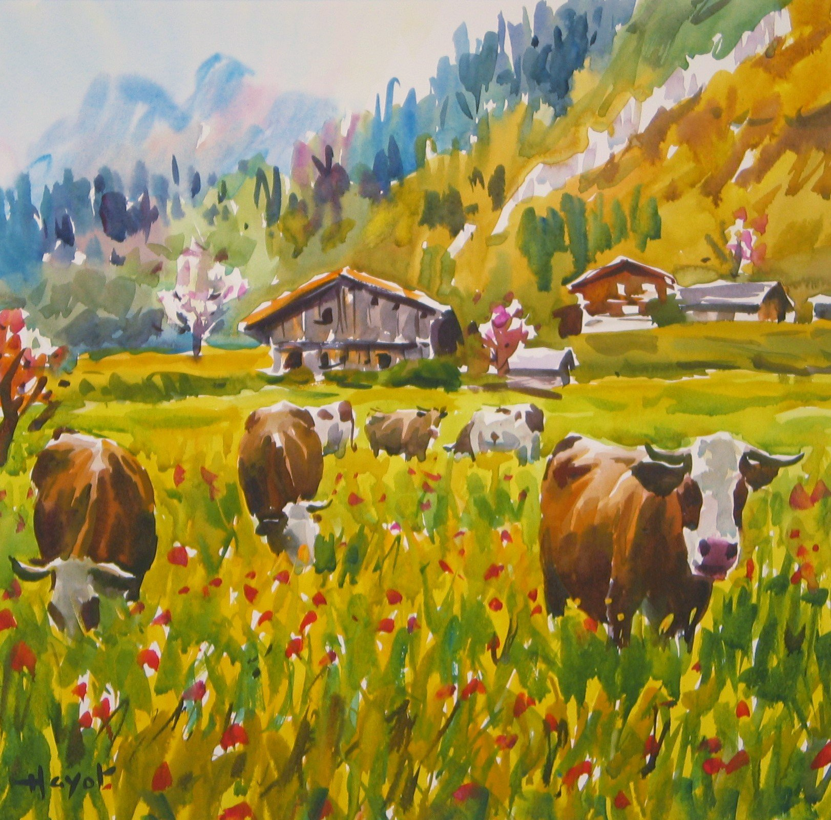 galerie d'art, tableau déco, annecy, artiste peintre, atelier artiste