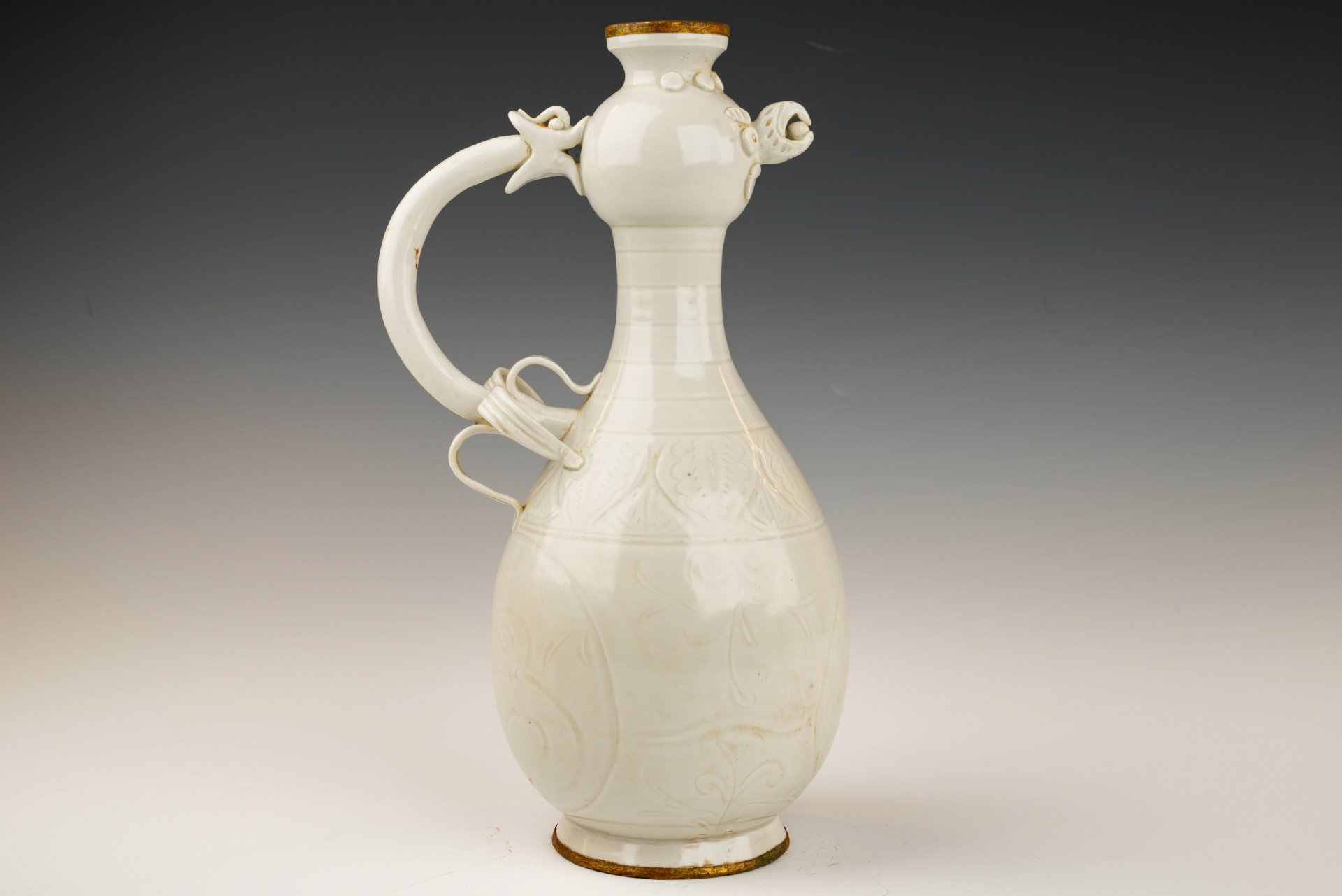 Chinese ancient fine art Northern Song Dynasty Ding Kiln Stoneware