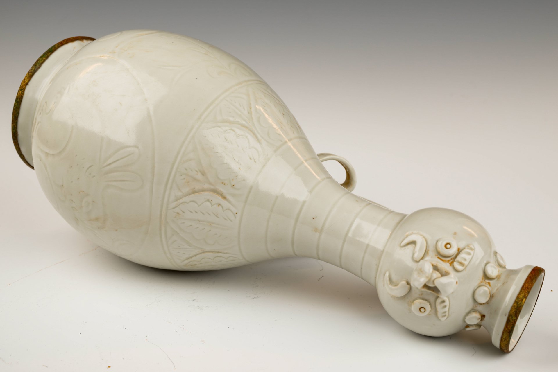 Chinese ancient fine art Northern Song Dynasty Ding Kiln Stoneware