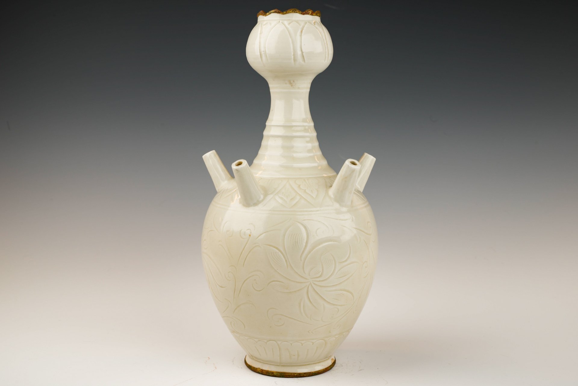 Chinese ancient fine art Northern Song Dynasty Ding Kiln Stoneware