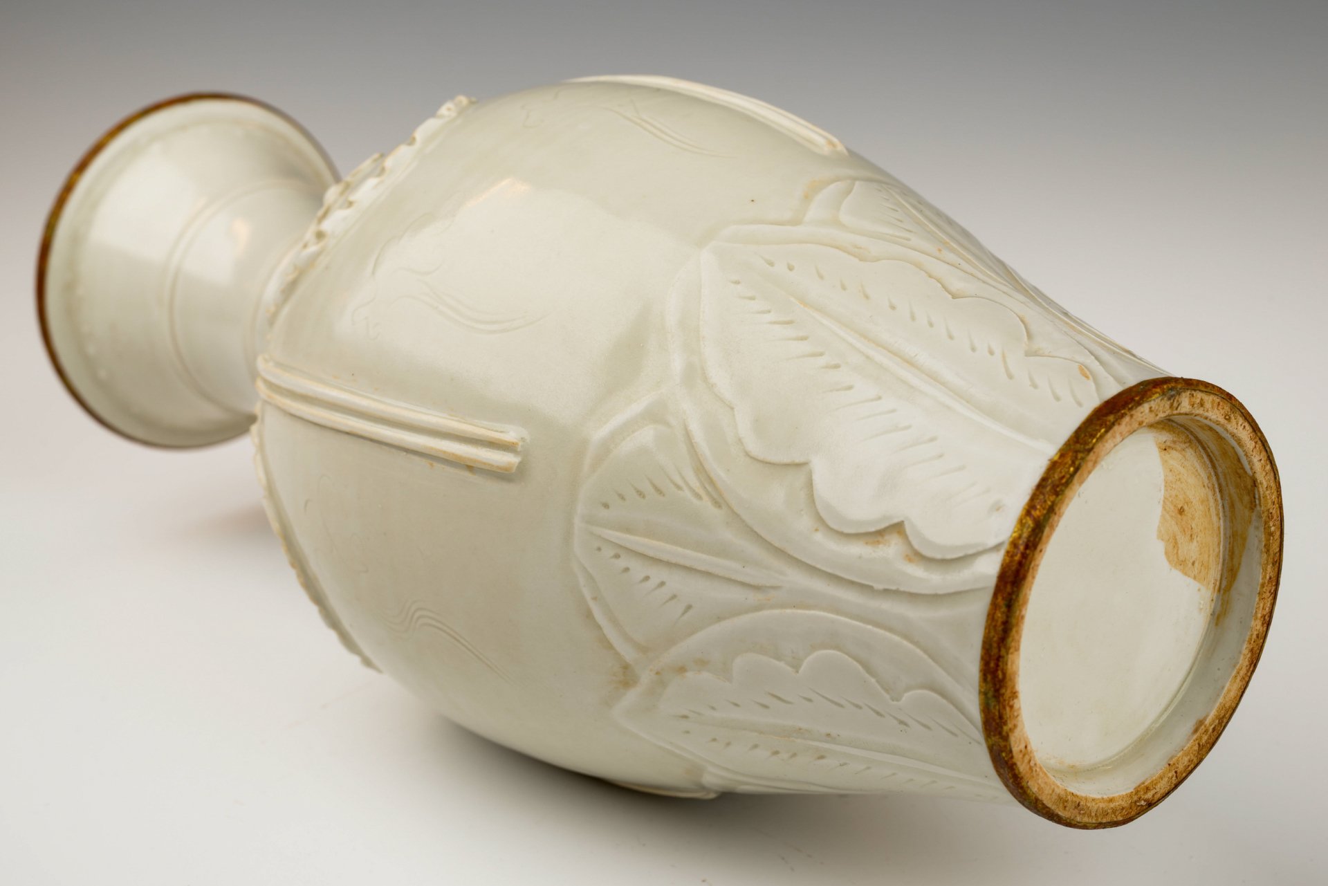 Chinese ancient fine art Northern Song Dynasty Ding Kiln Stoneware