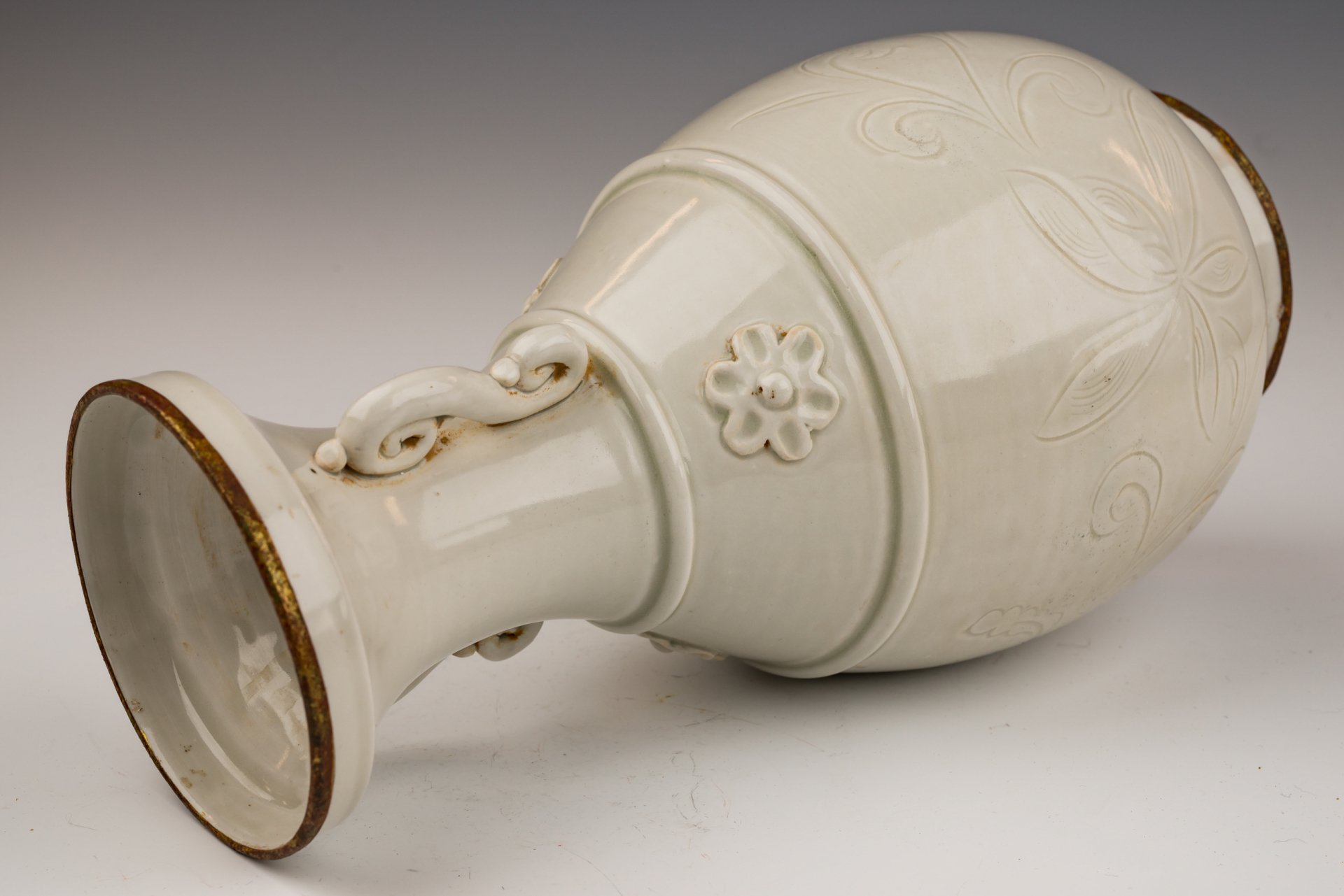 Chinese ancient fine art Northern Song Dynasty Ding Kiln Stoneware