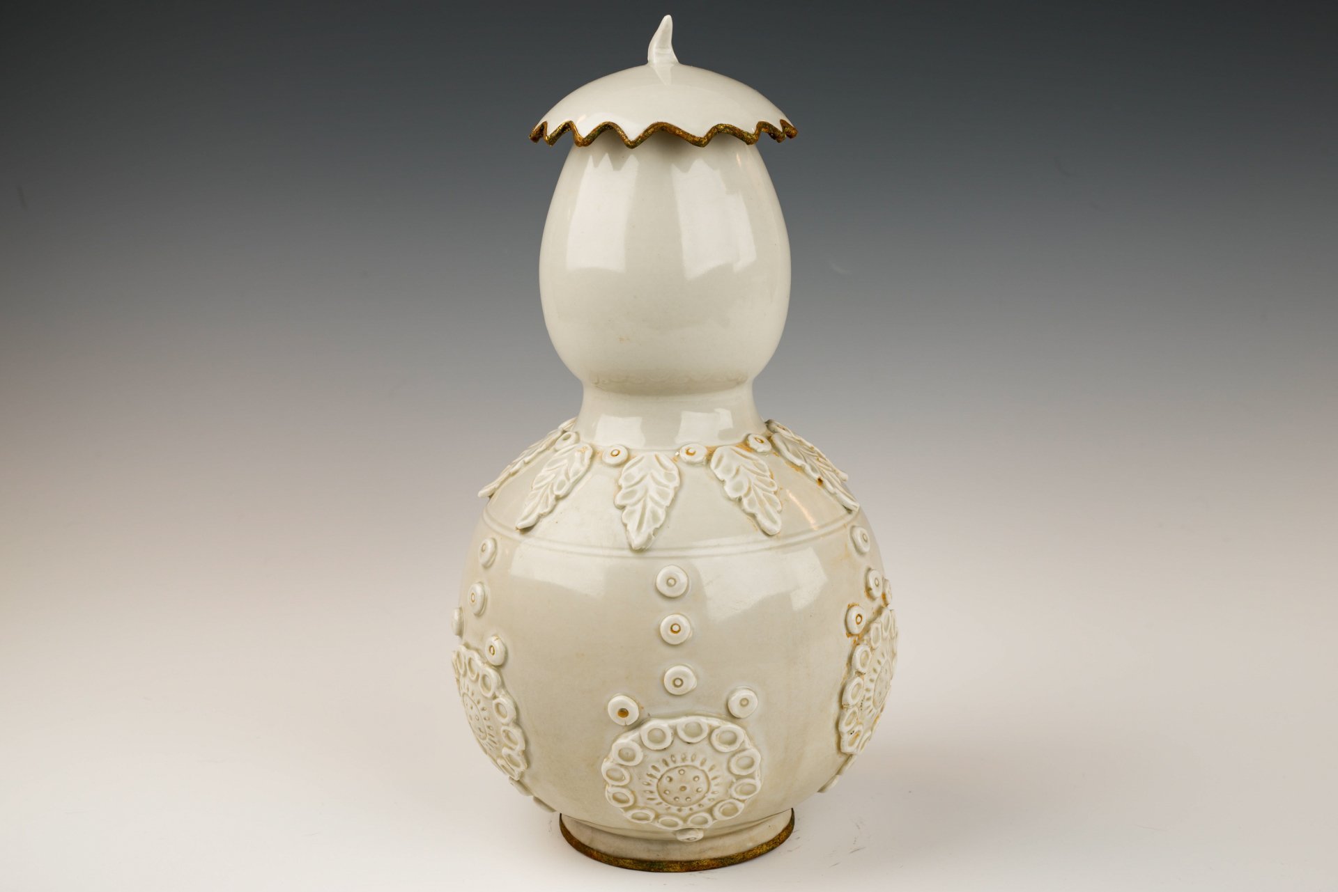 Chinese ancient fine art Northern Song Dynasty Ding Kiln Stoneware