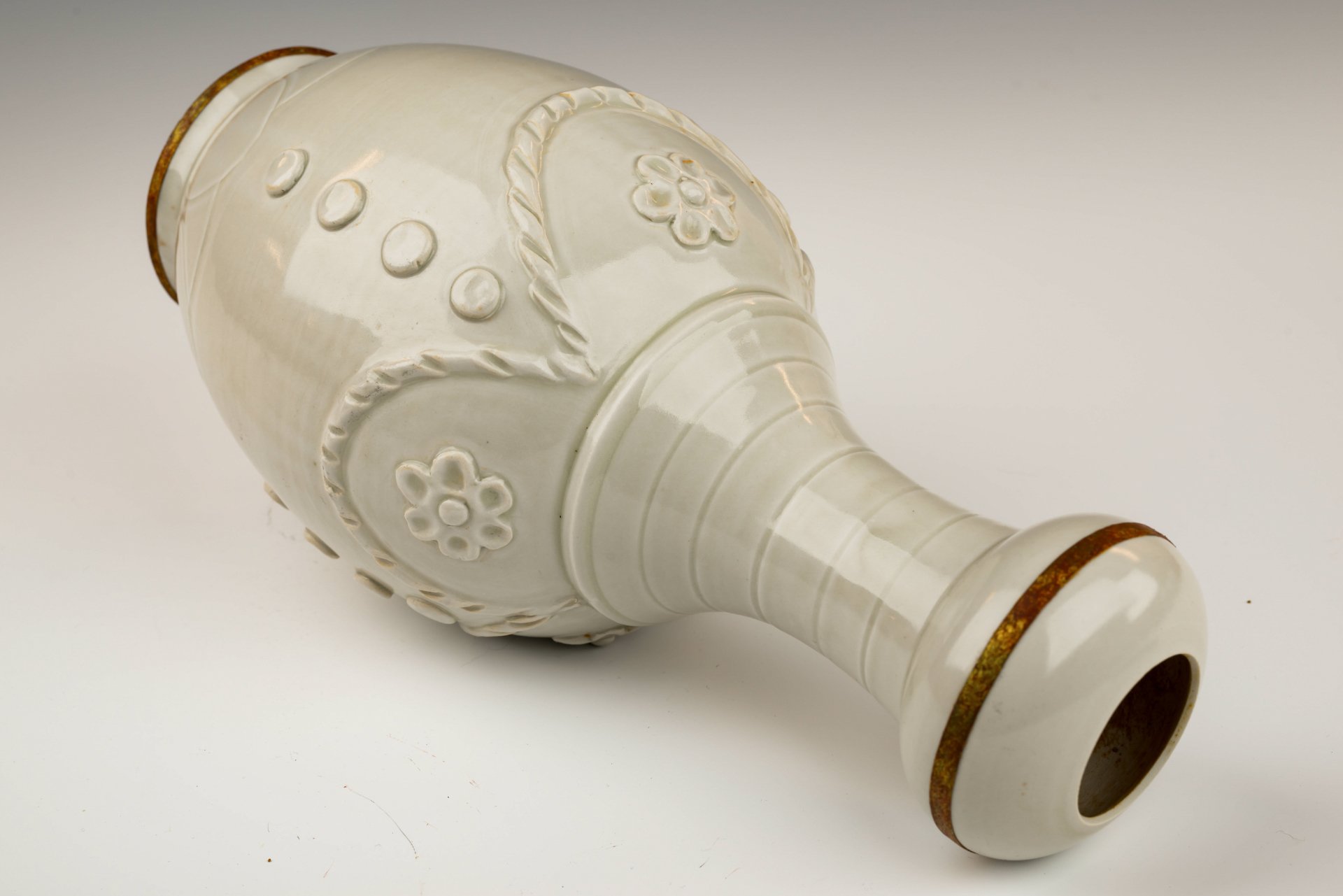 Chinese ancient fine art Northern Song Dynasty Ding Kiln Stoneware