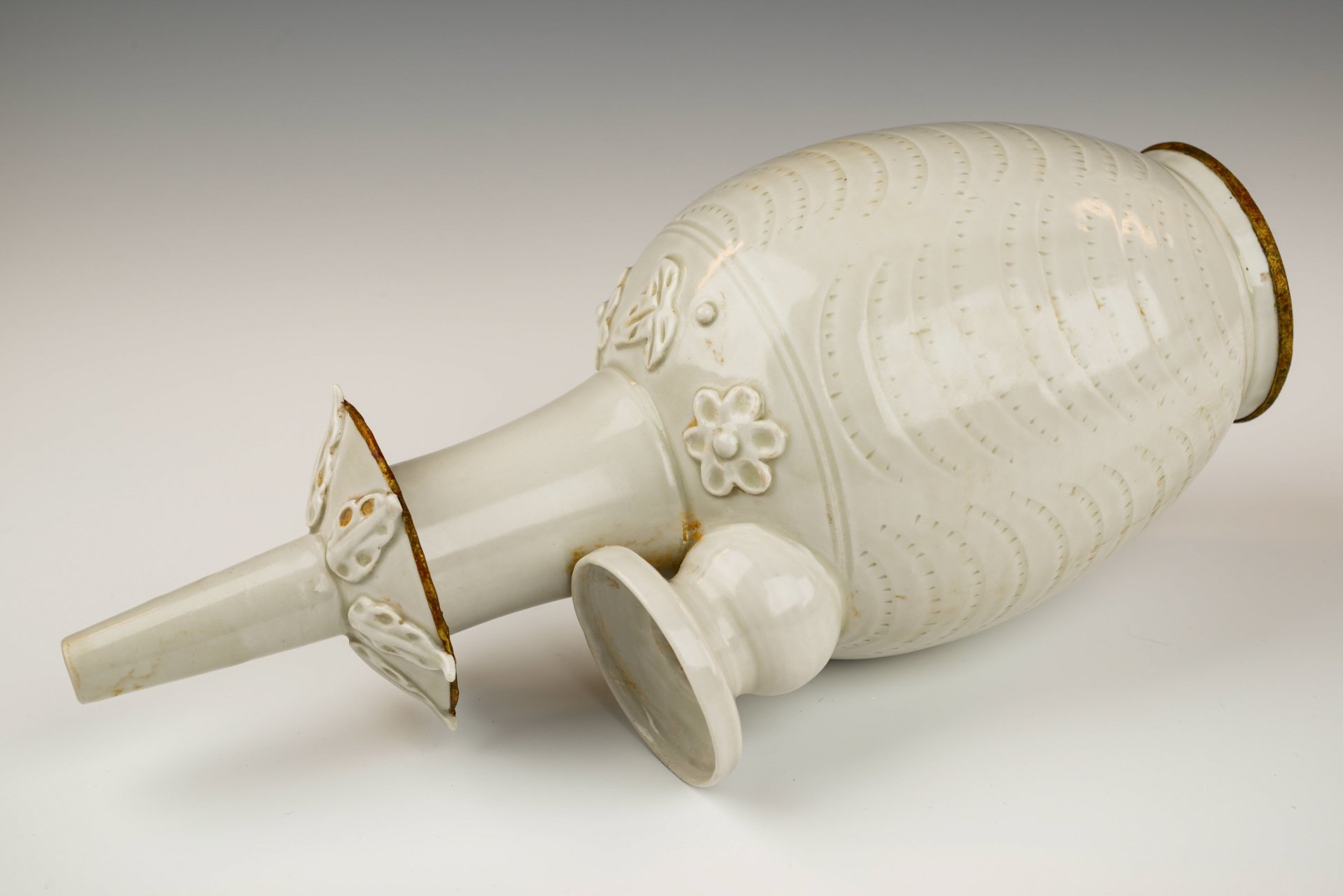 Chinese ancient fine art Northern Song Dynasty Ding Kiln Stoneware