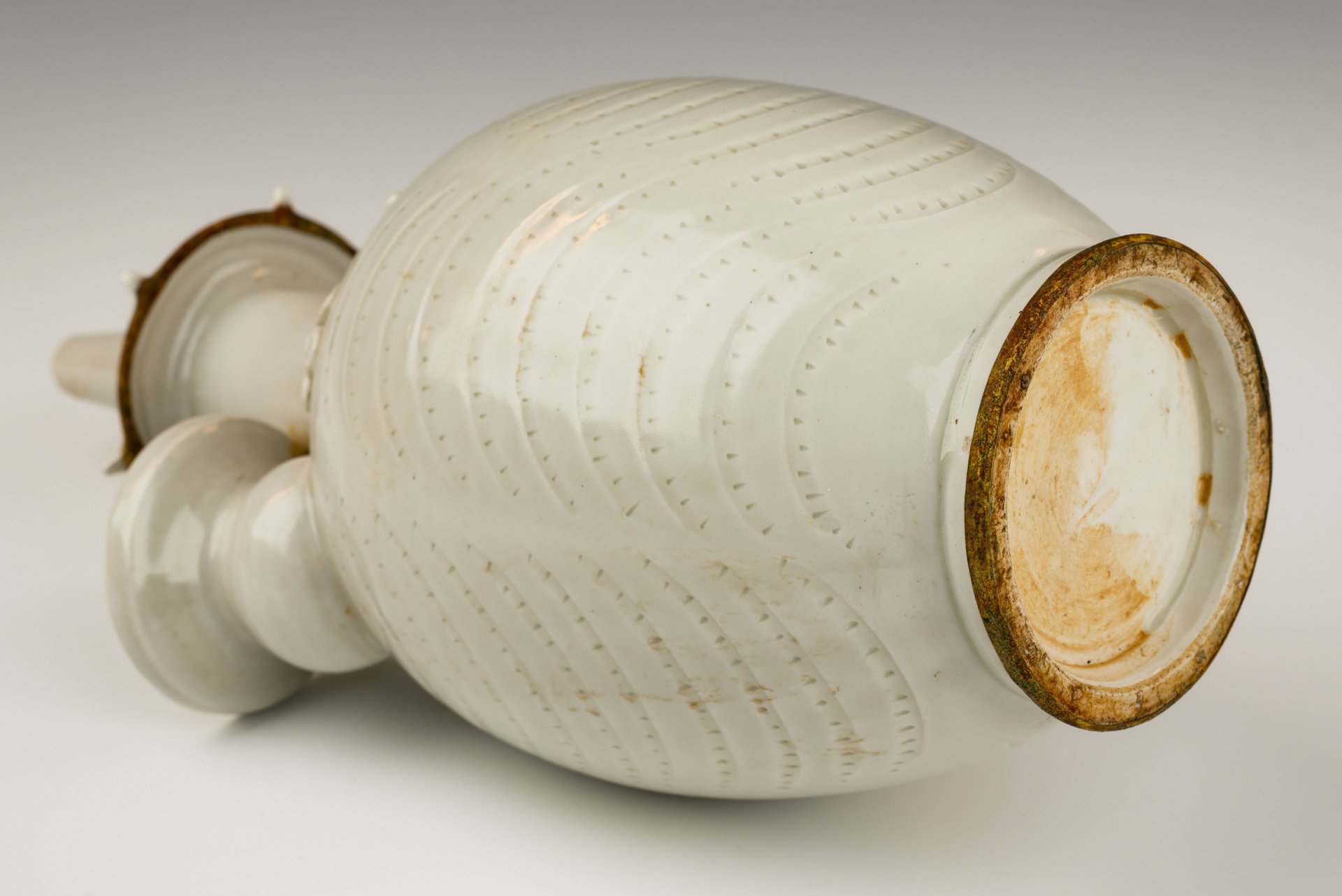 Chinese ancient fine art Northern Song Dynasty Ding Kiln Stoneware