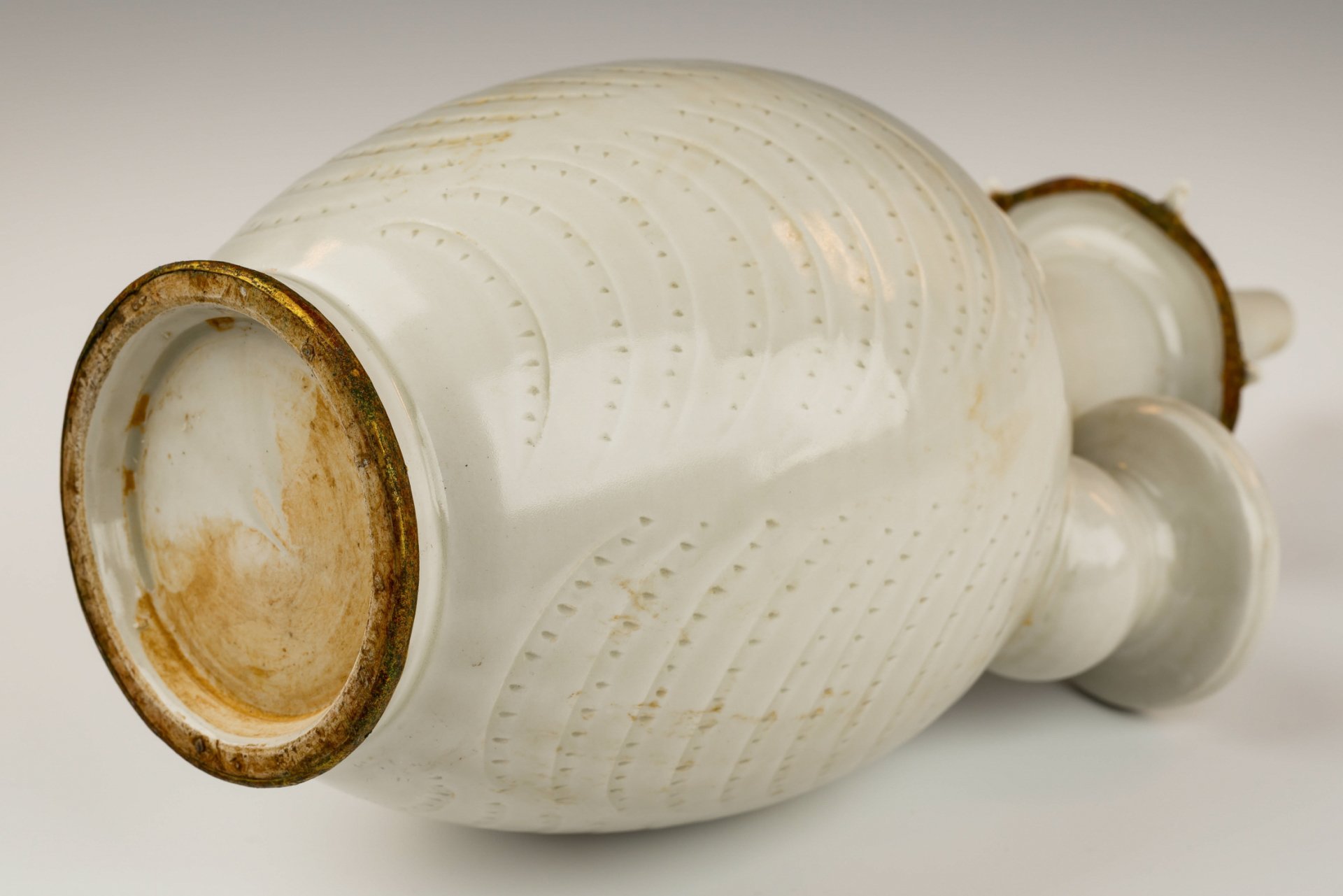 Chinese ancient fine art Northern Song Dynasty Ding Kiln Stoneware