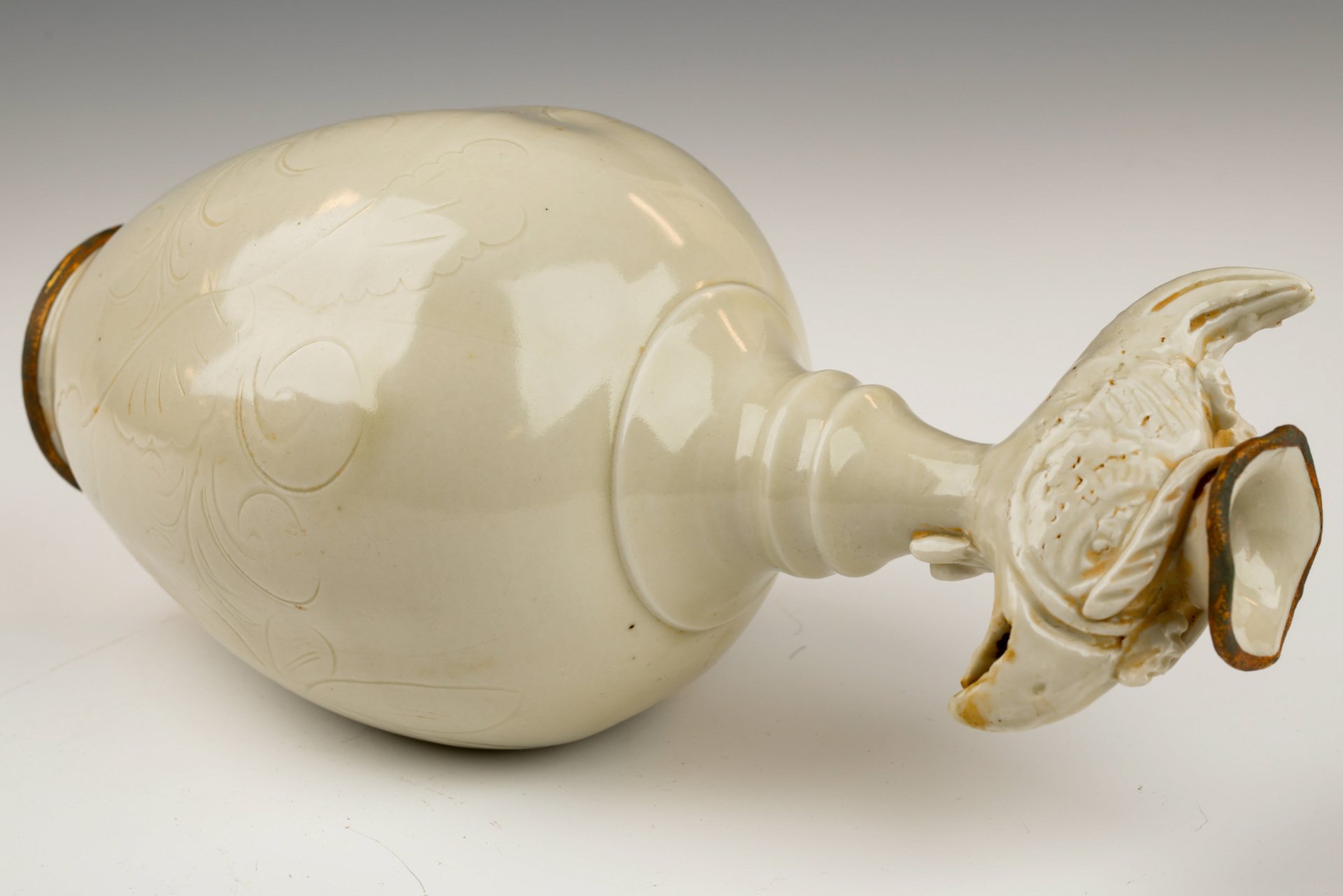 Chinese ancient fine art Northern Song Dynasty Ding Kiln Stoneware