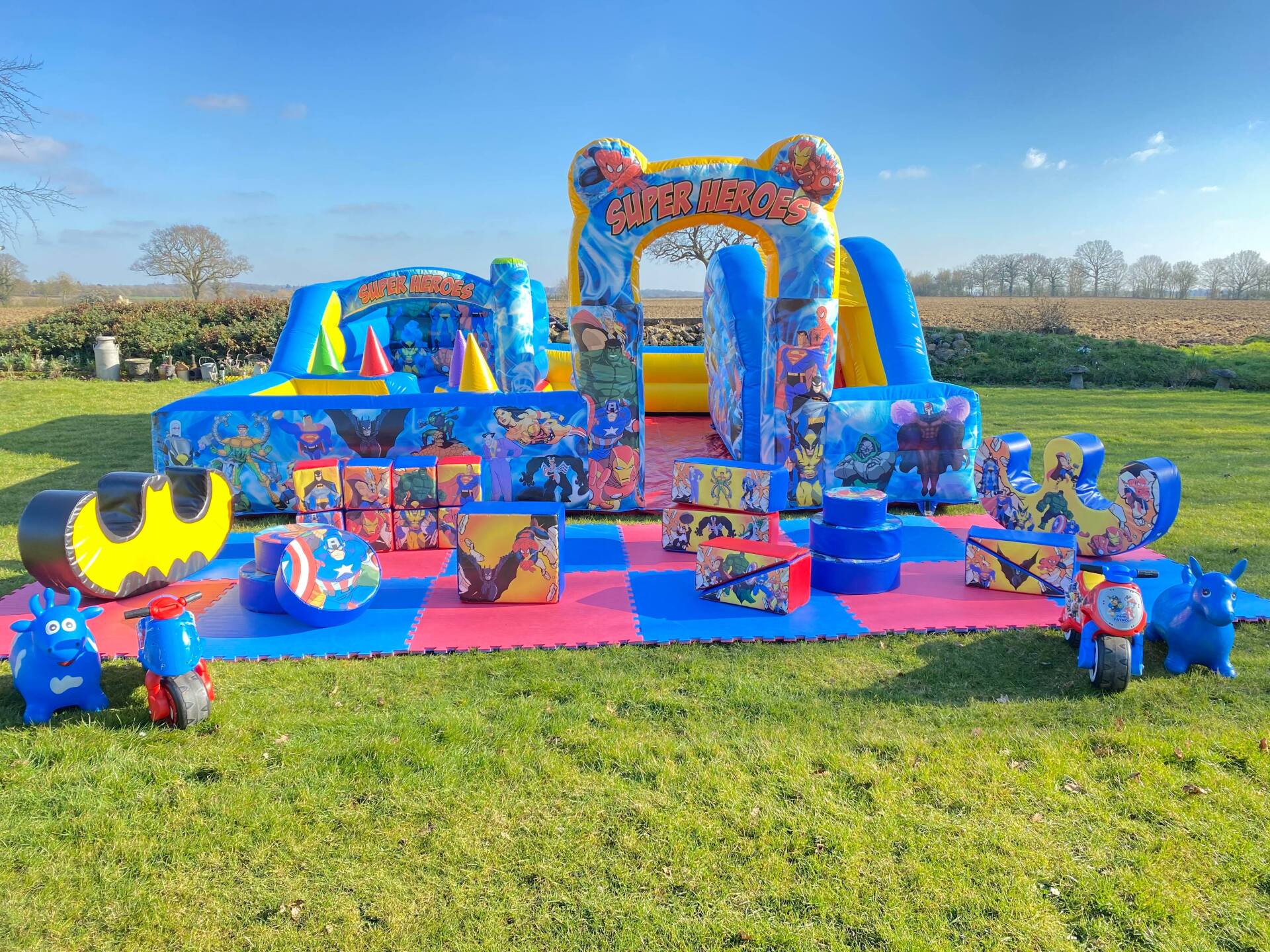 Bouncy Castles & Inflatable Day Hire | Bury Soft Play