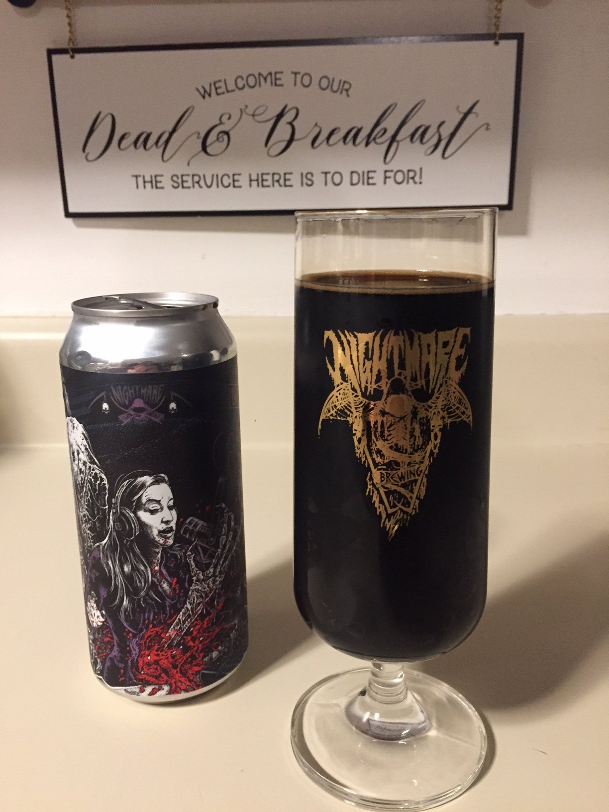 Nightmare Brewing Company images, Spectres, craft beer brewery
