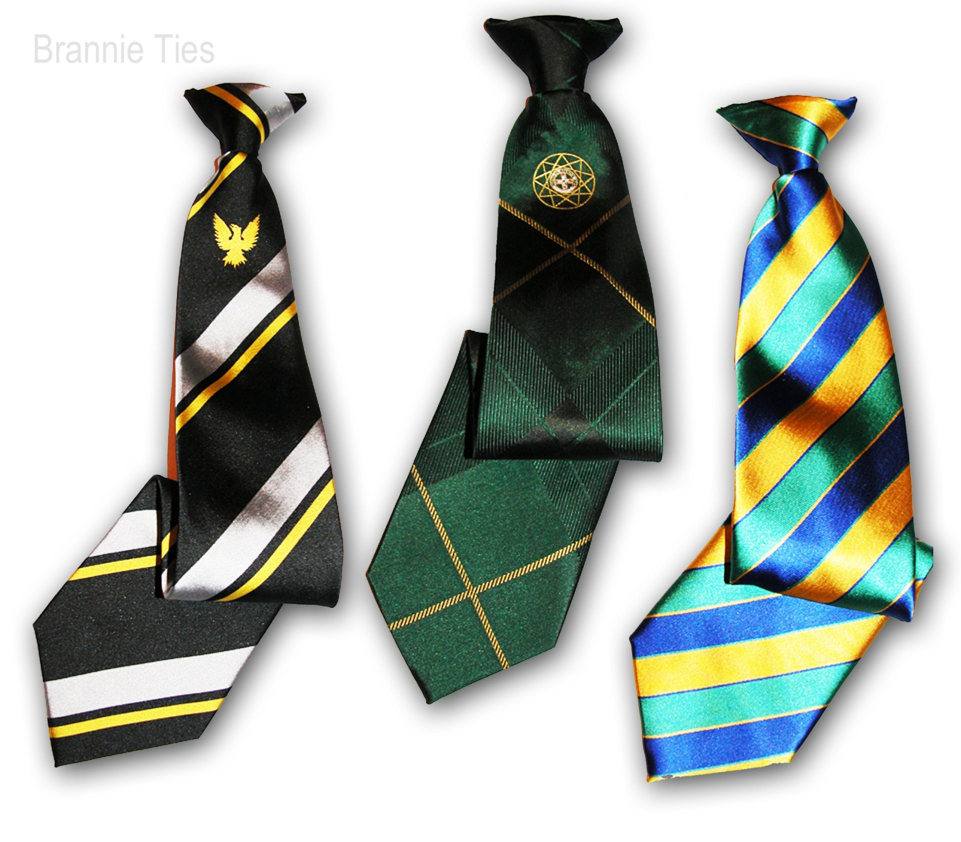 Bespoke Corporate ties and security clip-on ties,