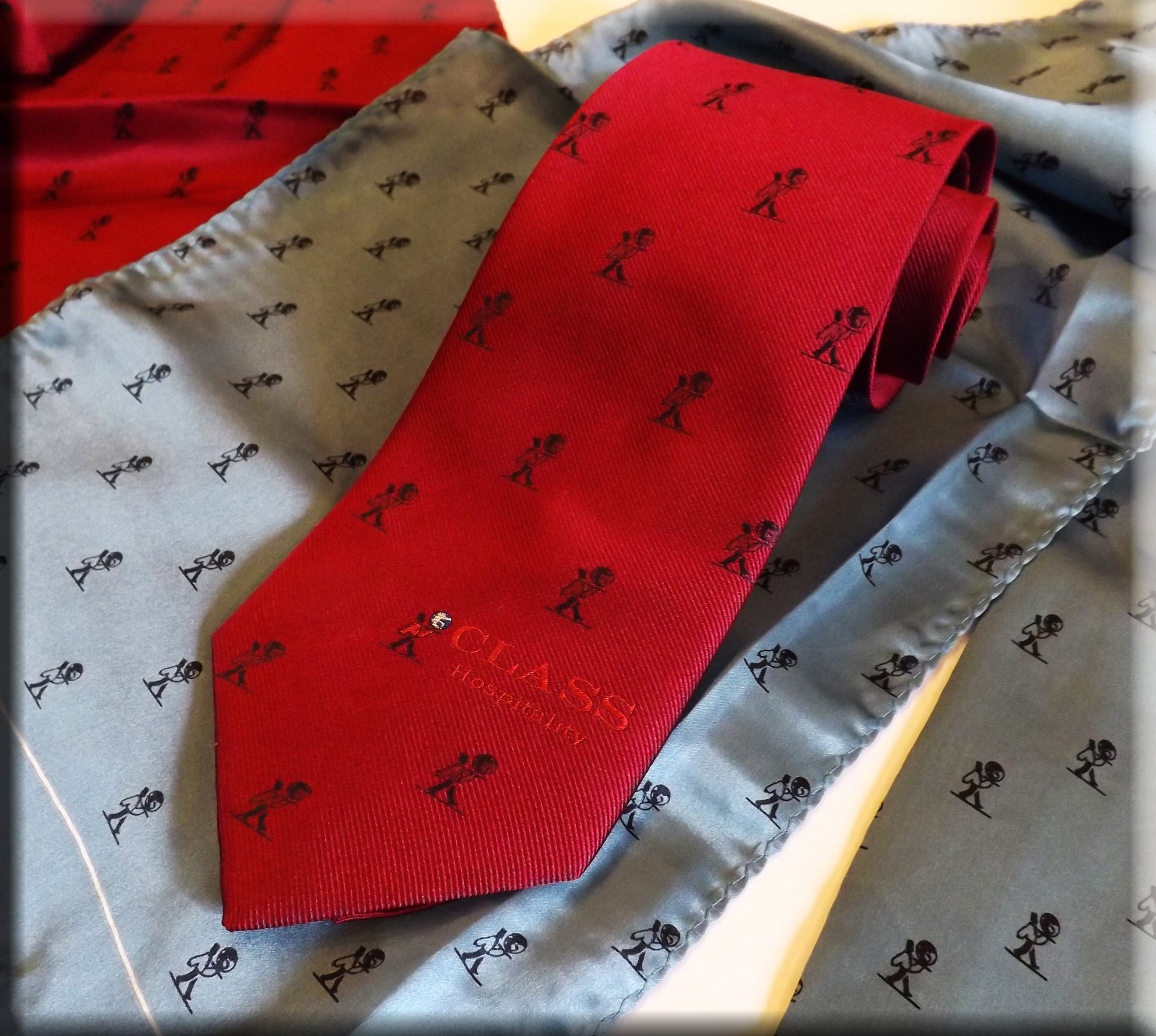 Bespoke Corporate ties and security clip-on ties,