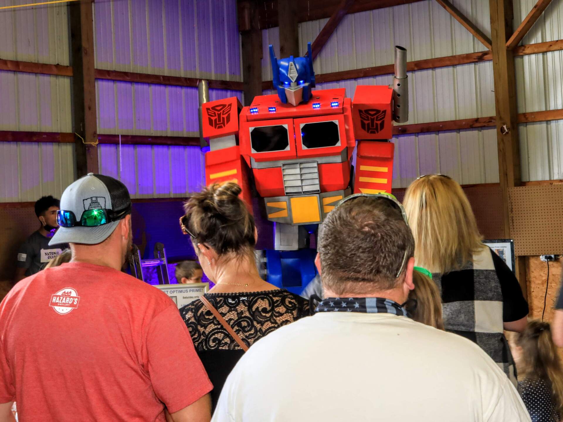11-foot G1-inspired Optimus Prime cosplay by "Optimus Is Here"