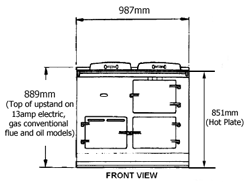 Aga Cooker Dimensions