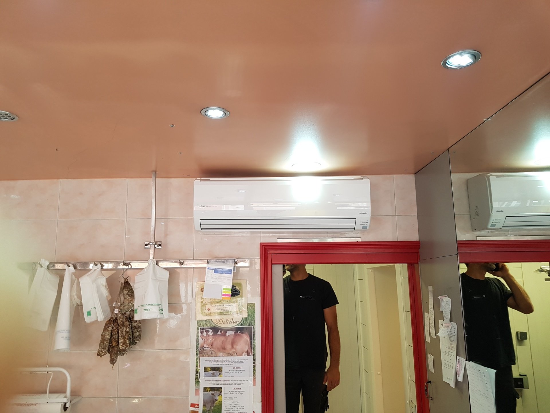 Installation de climatisation professionnelle